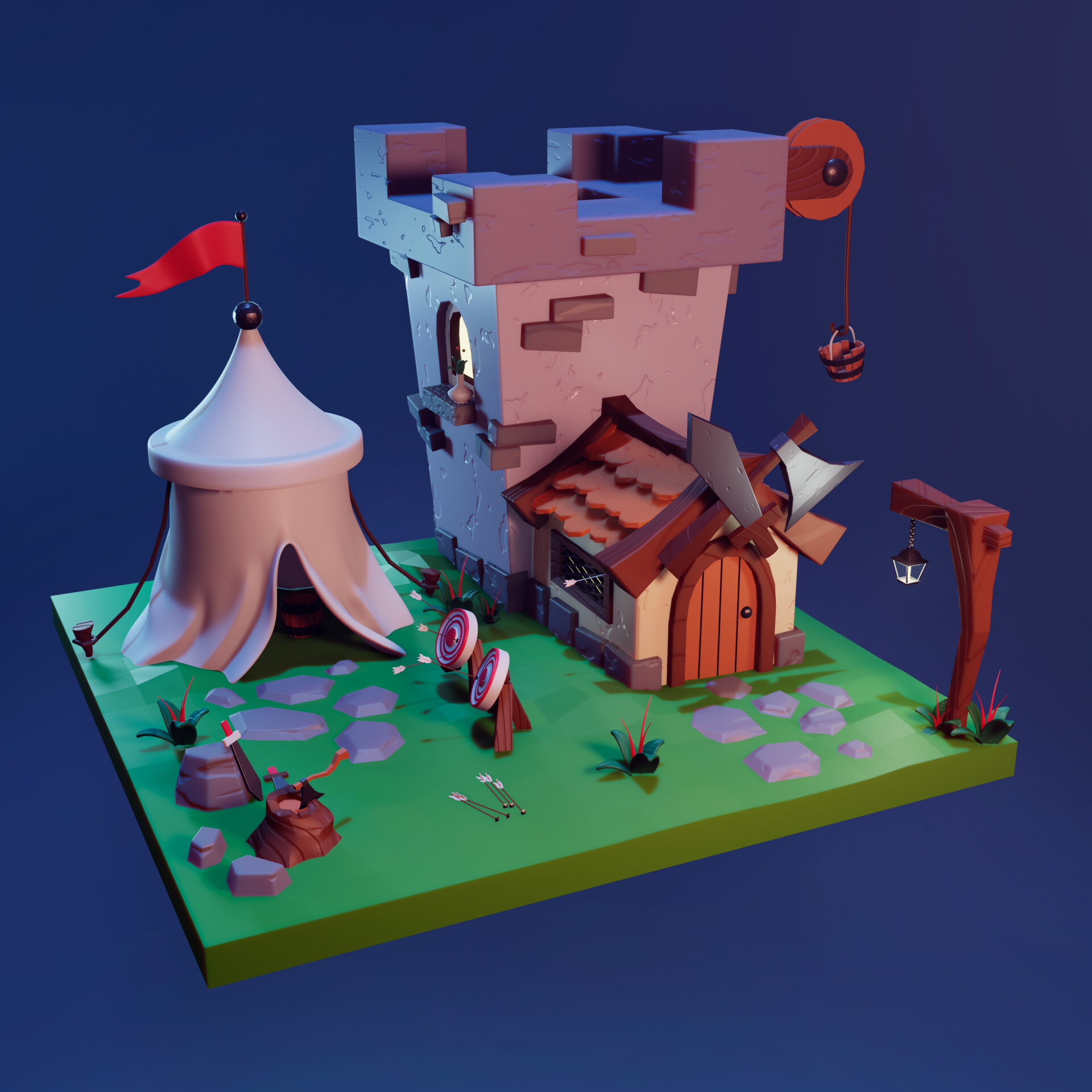 ArtStation - Preparing for Battle