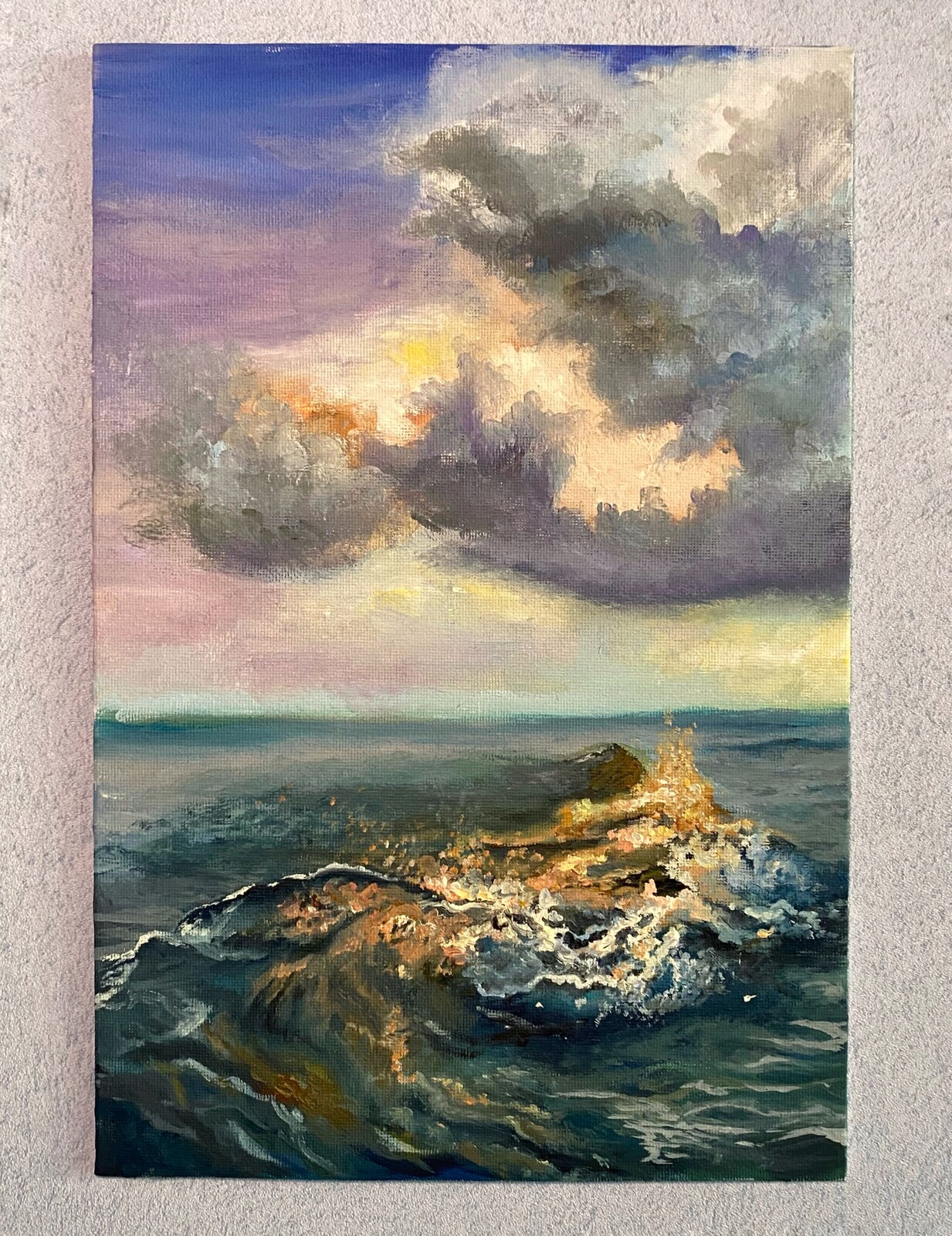 Olga Eliseeva - The ocean oil painting