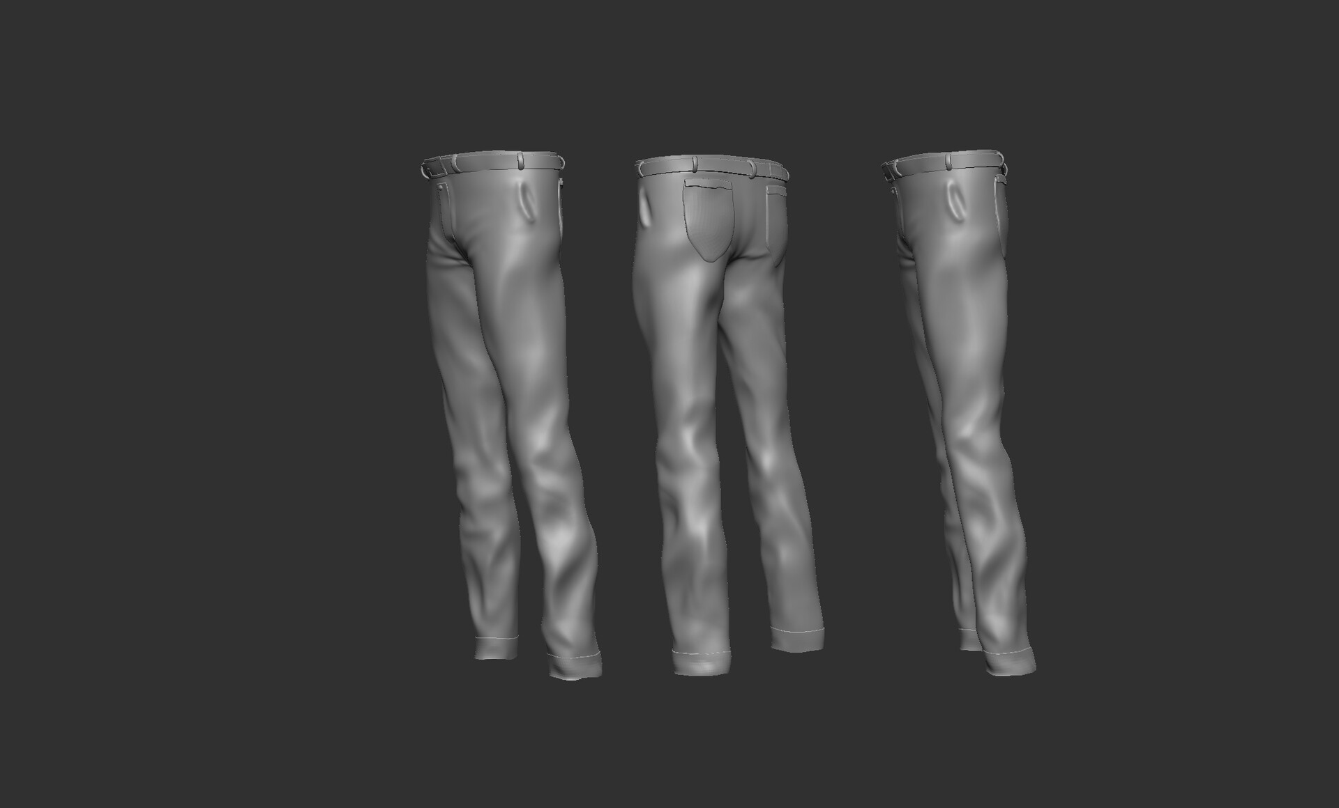 ArtStation - Drapery practice Jeans