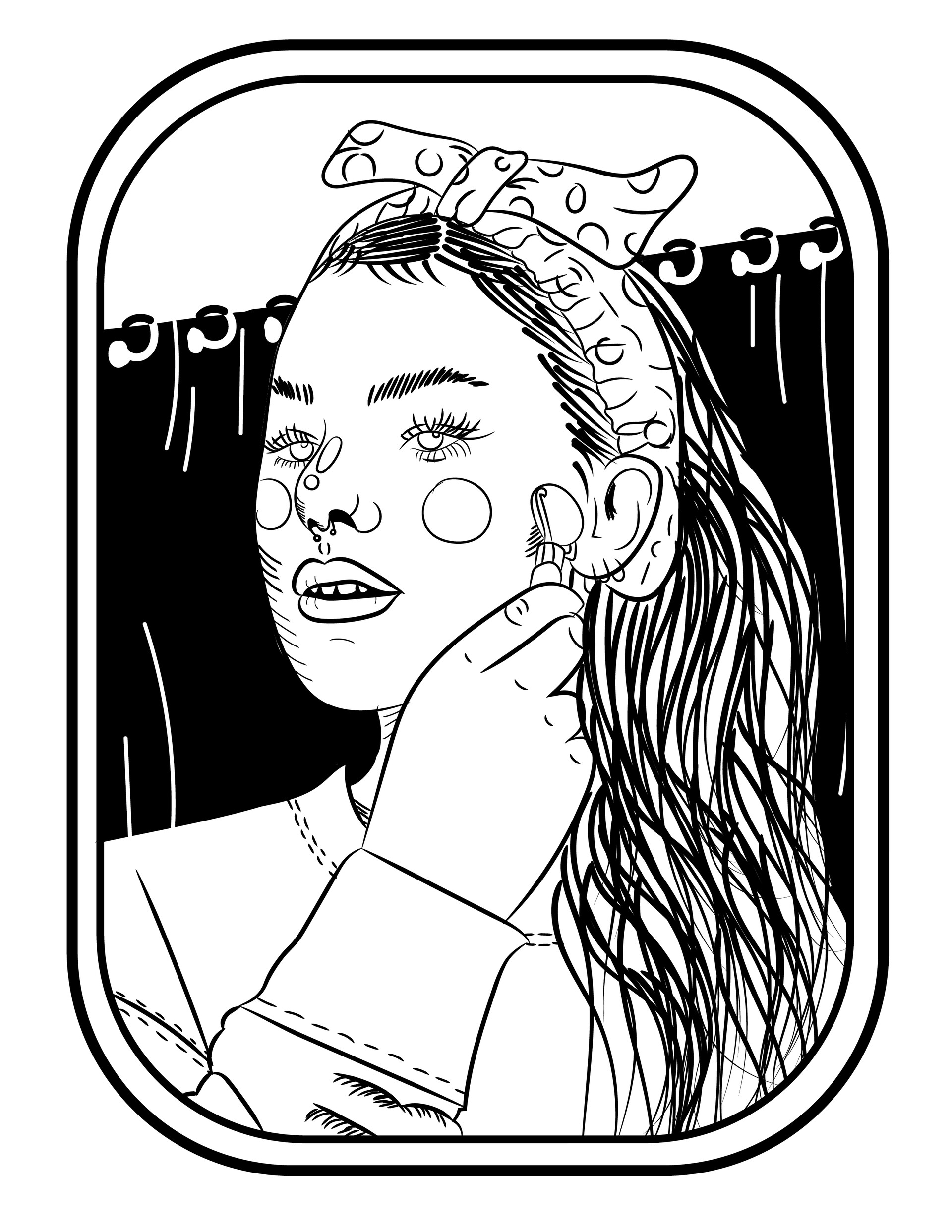 ArtStation - Face Roller- a Self Portrait