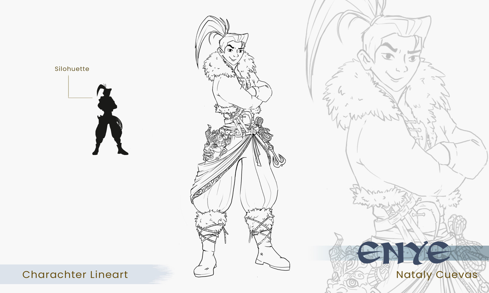 Nataly Cuevas - ENYE Charachter Design