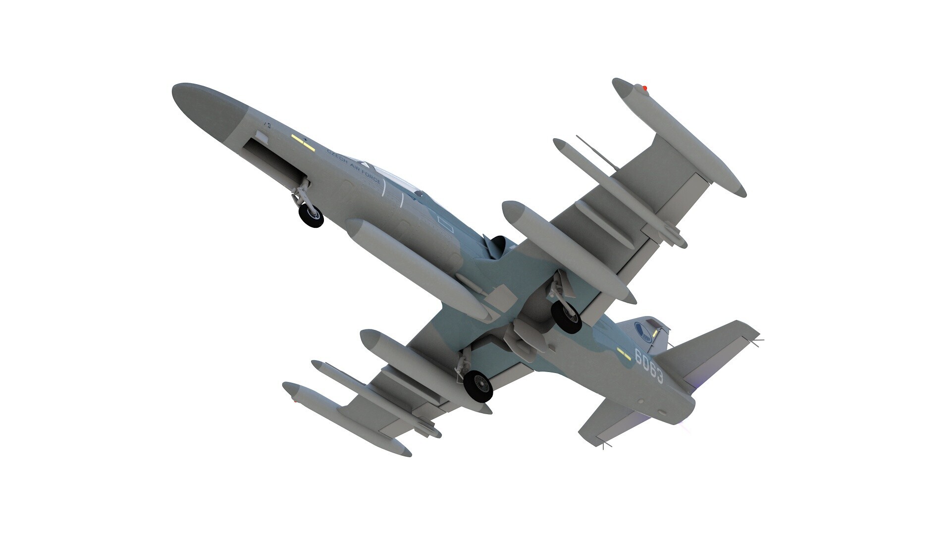 ArtStation - Fighter Jet Model