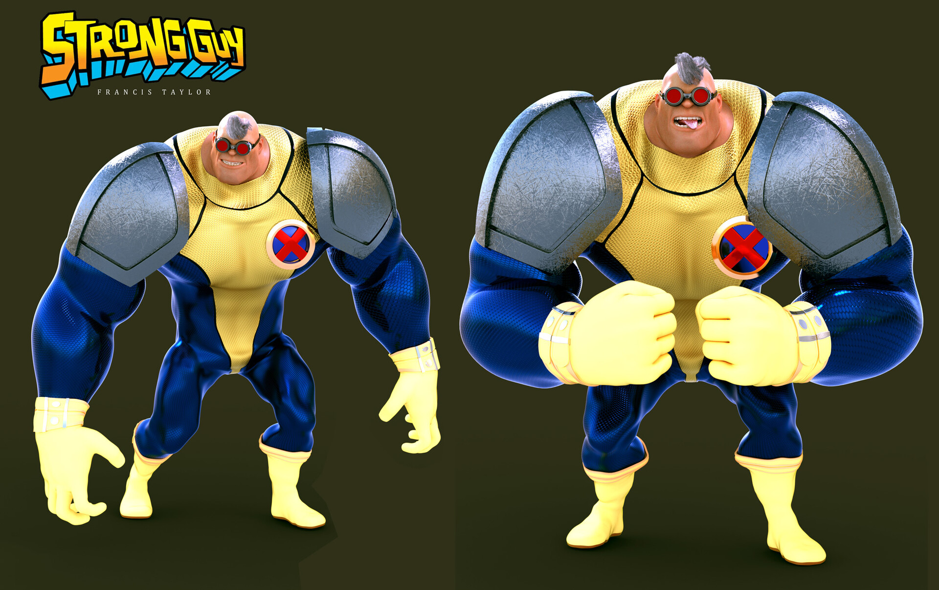 ArtStation - X FORCE' STRONG GUY