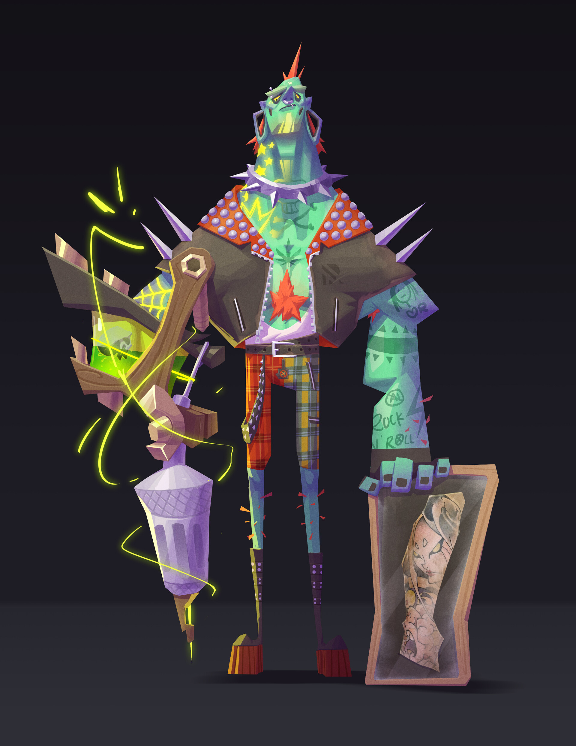 ArtStation - Punk Tattoo Collector