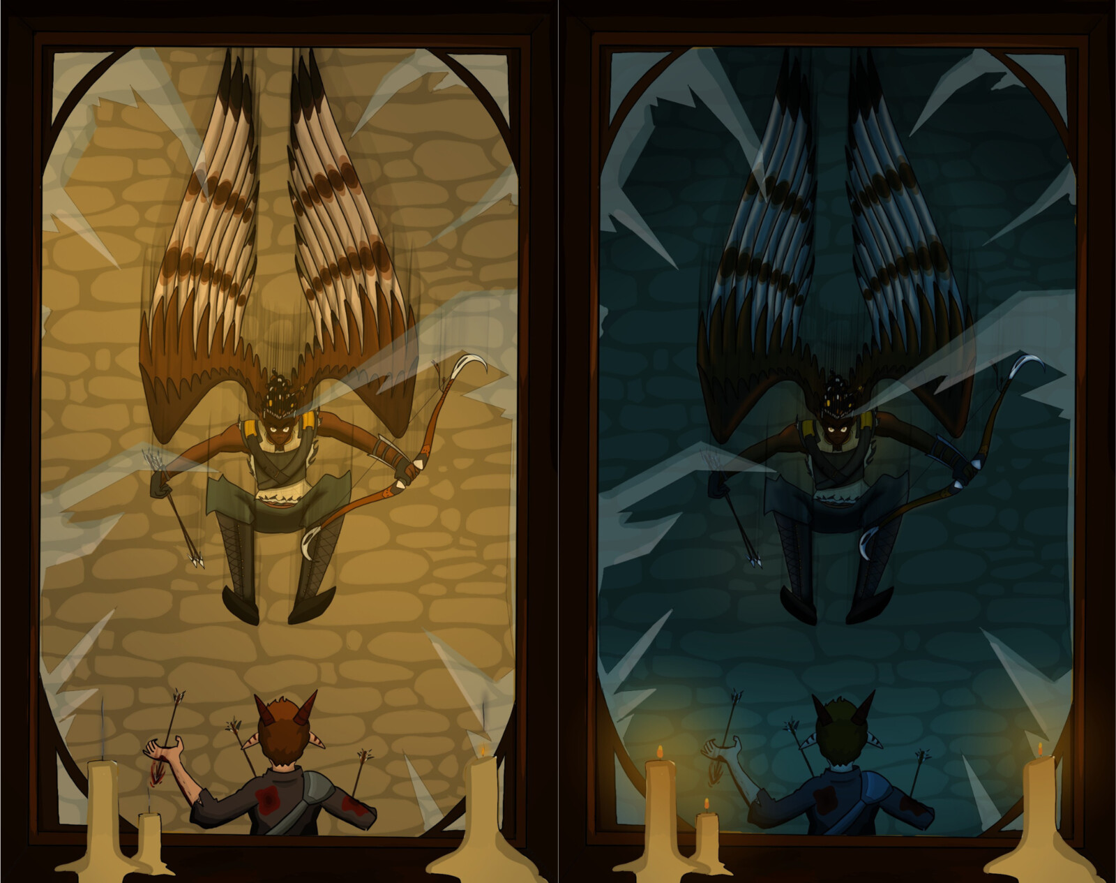 Paris Hamill - Character Design - Arcus