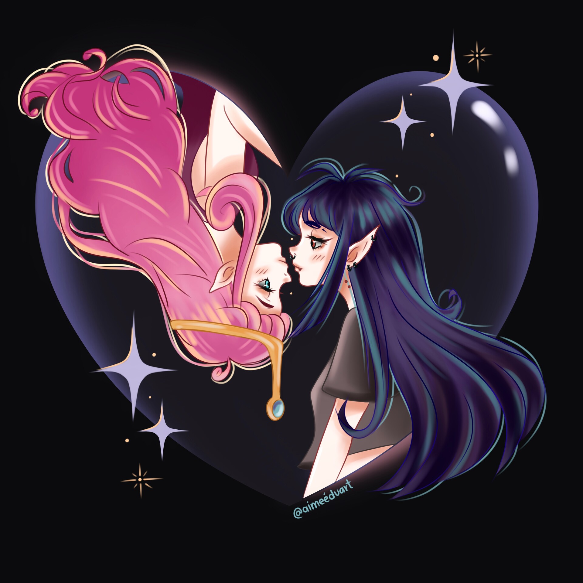 ArtStation - Dulce Princesa x Marceline