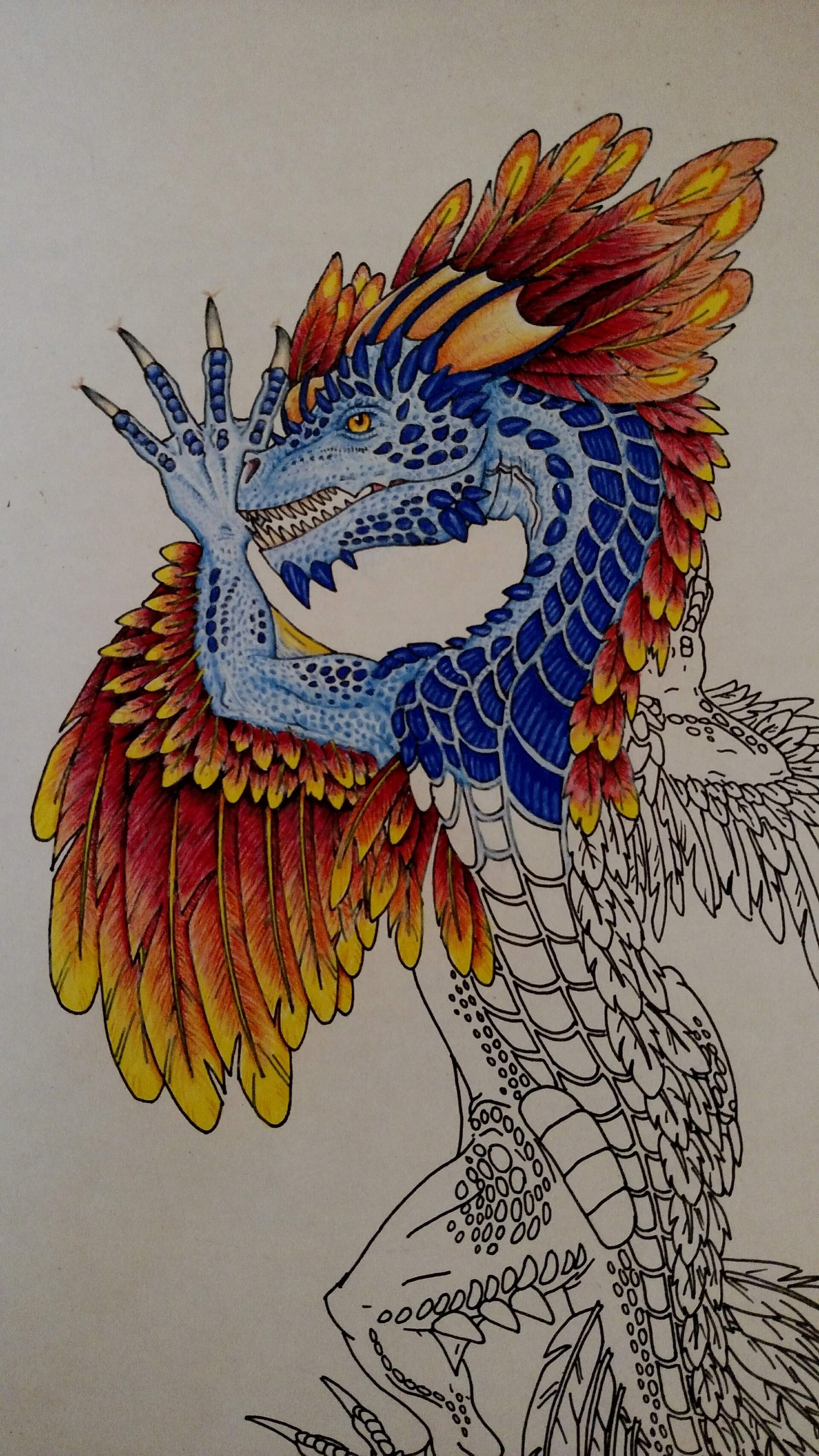 how to draw a rock drake from ark