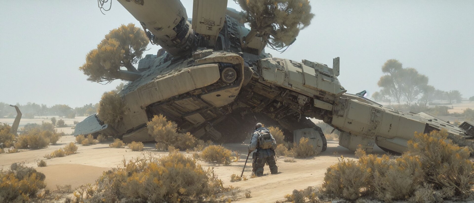 ArtStation - Explorers and Desert Robots