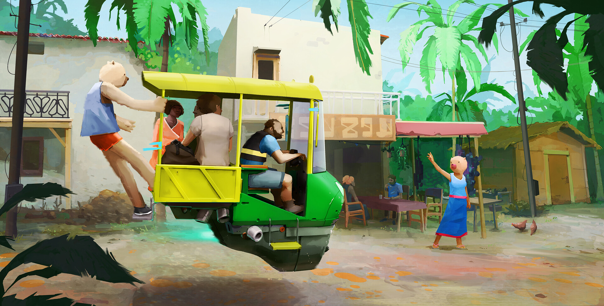 ArtStation - Tuk Tuk