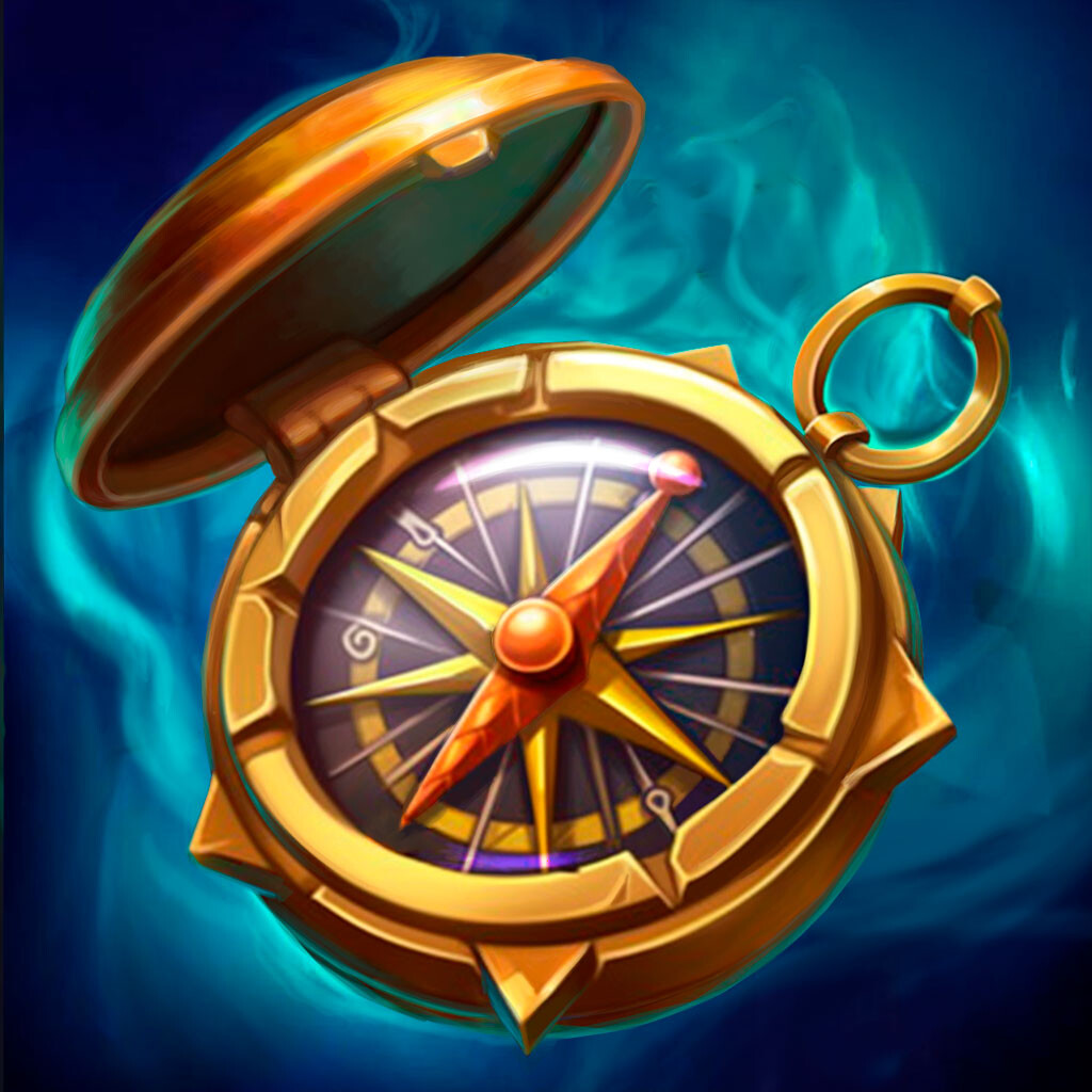 ArtStation - The Compass Props Icon