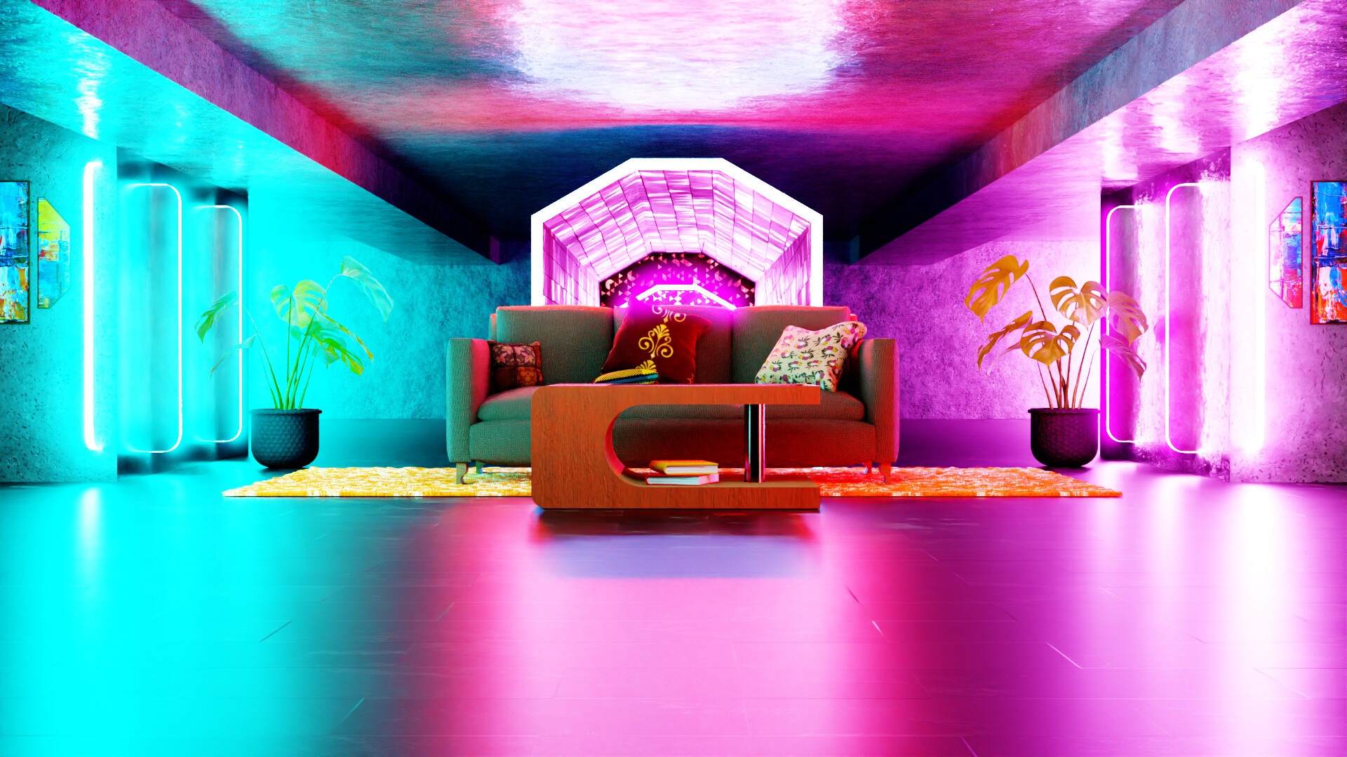 ArtStation - Concept interior design version 2