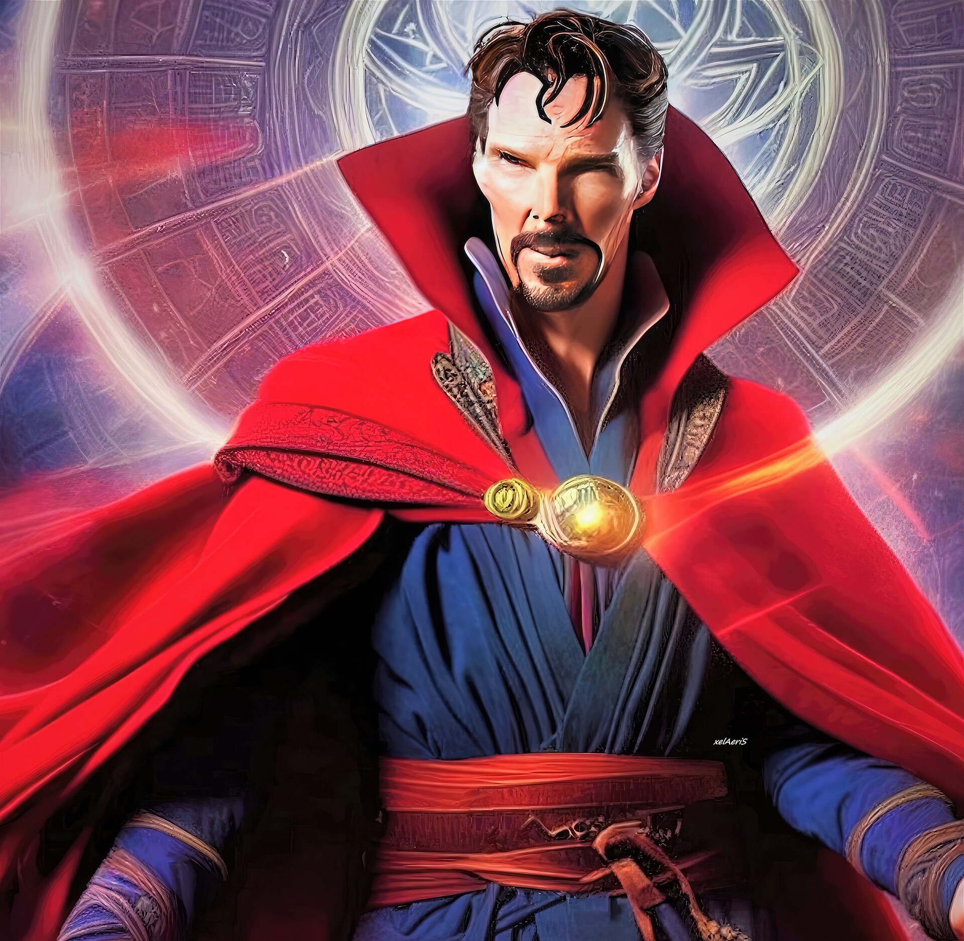 ArtStation - Portrait of Dr. Strange Marvel