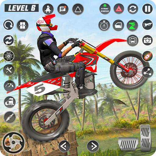 ArtStation - Bike Stunt Game