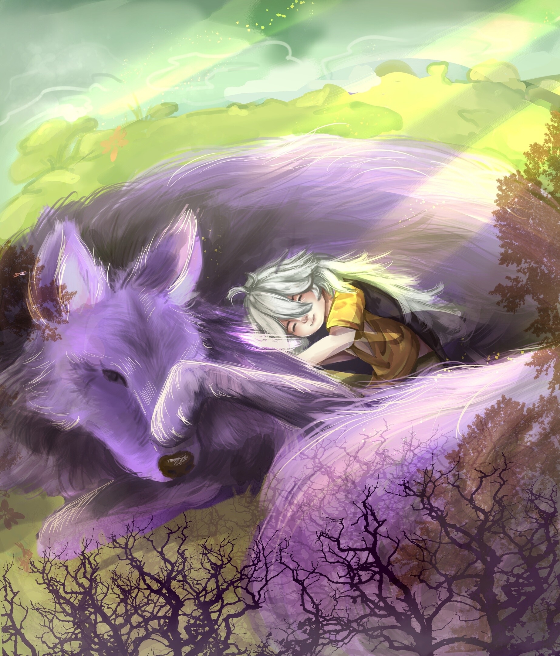 ArtStation - Little wolf