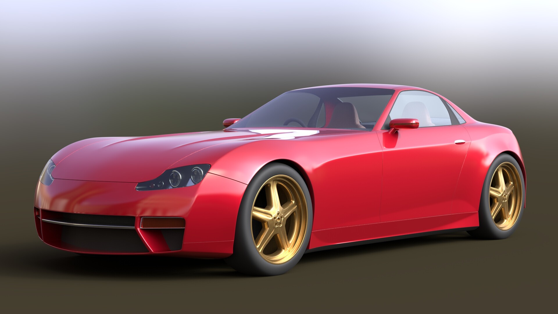 ArtStation - FR Sports Car Study