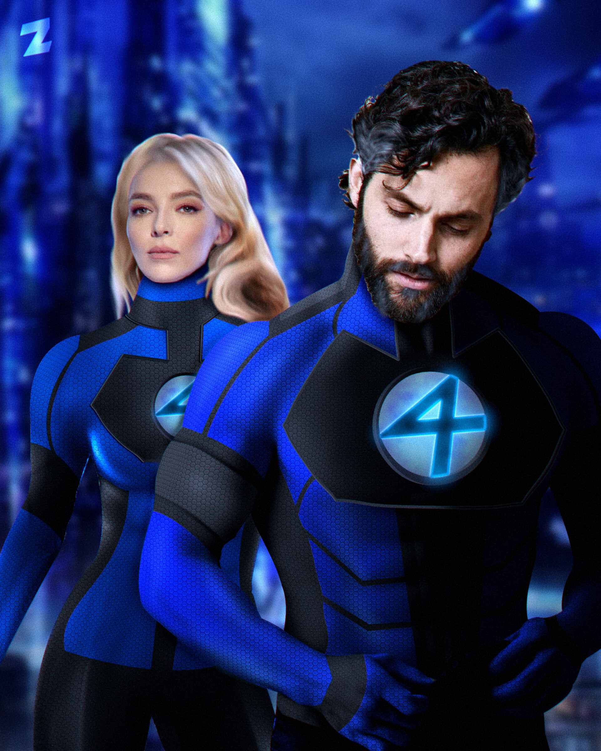 ArtStation - Invisible Woman And Mr. Fantastic