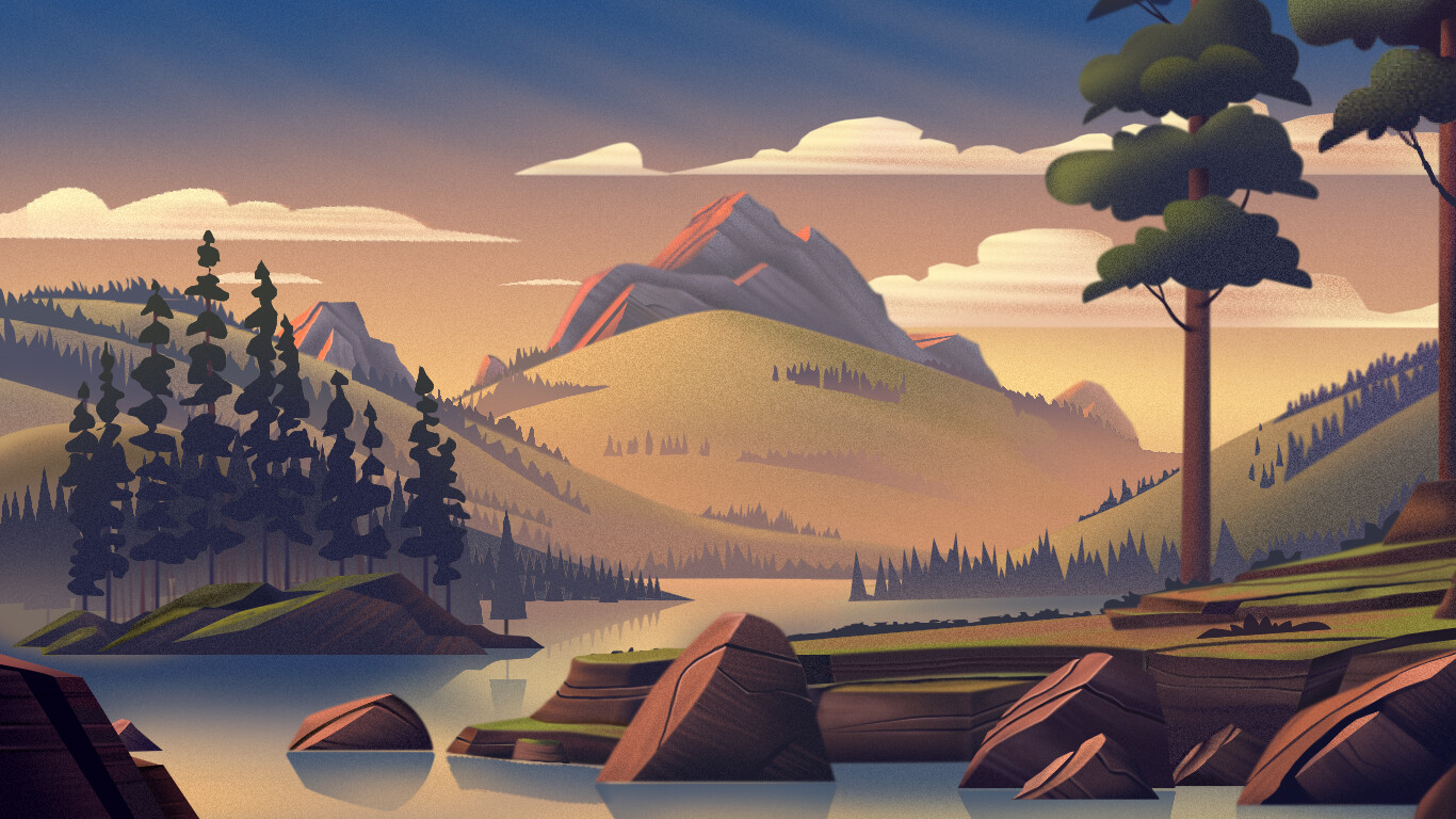 ArtStation - Digital Landscape Paintings