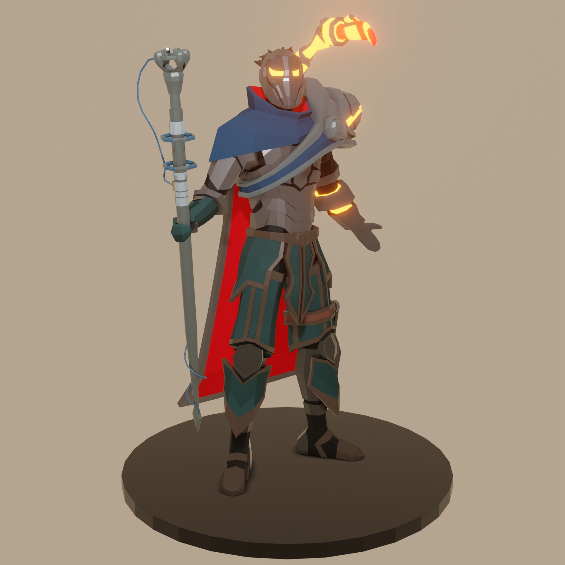 ArtStation - Low Poly - Viktor