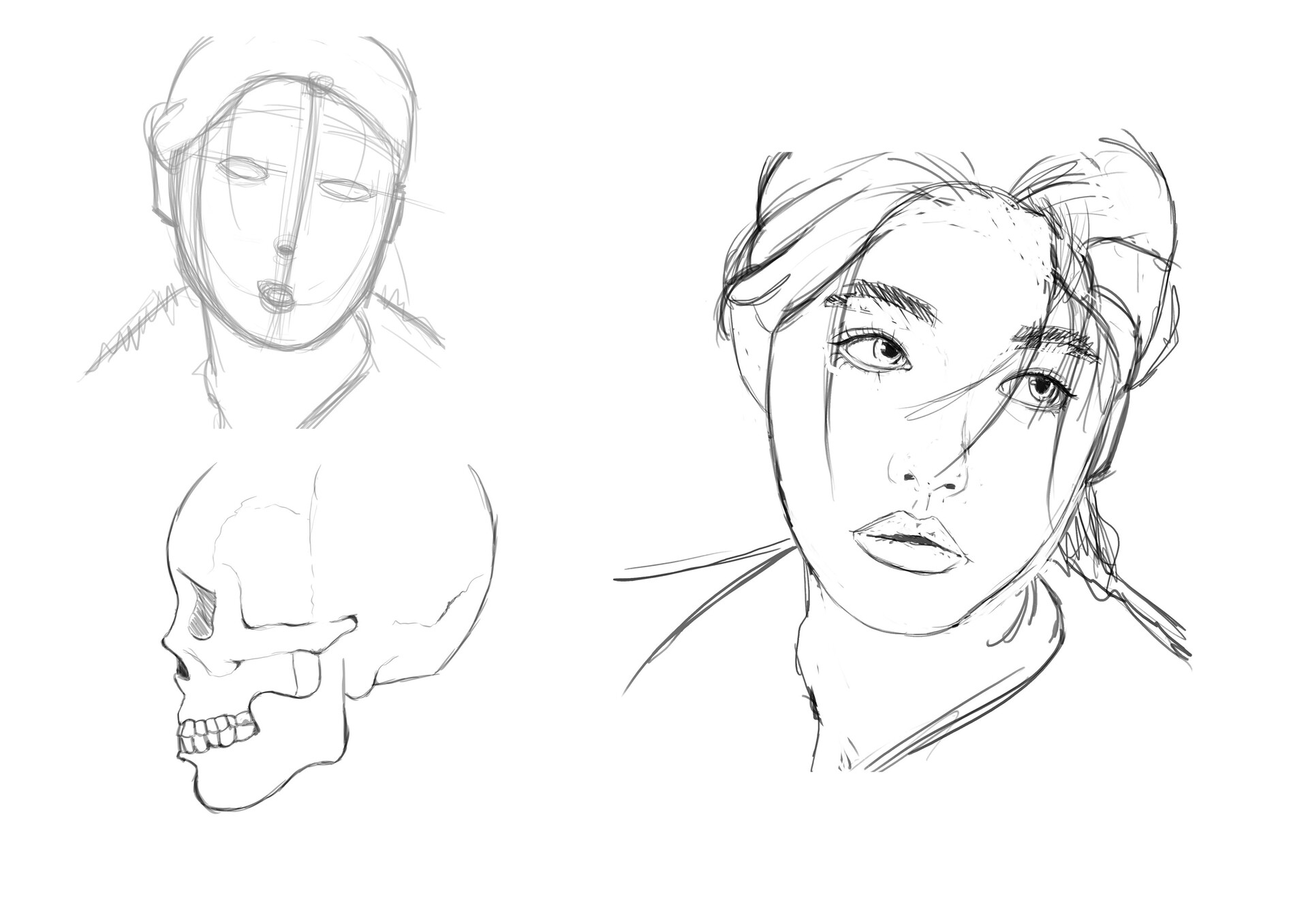 ArtStation - sketch head