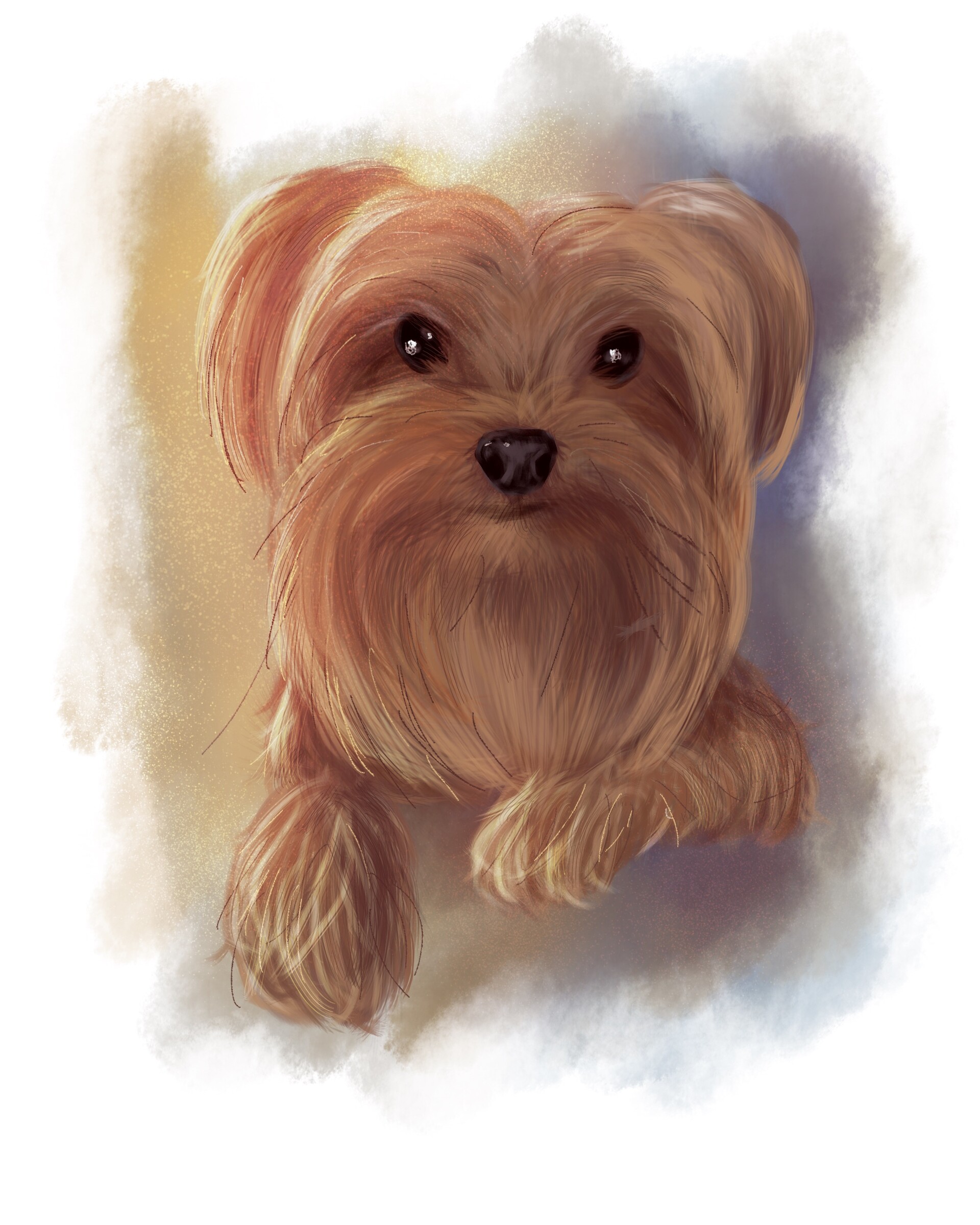 ArtStation - Dog illustration