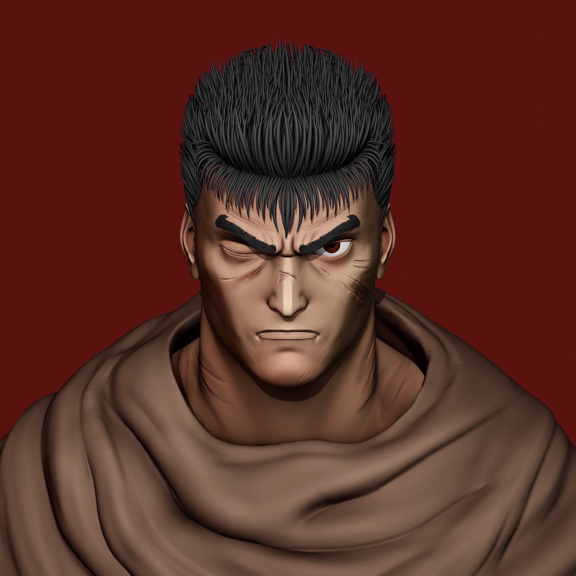 ArtStation - Guts from Berserk