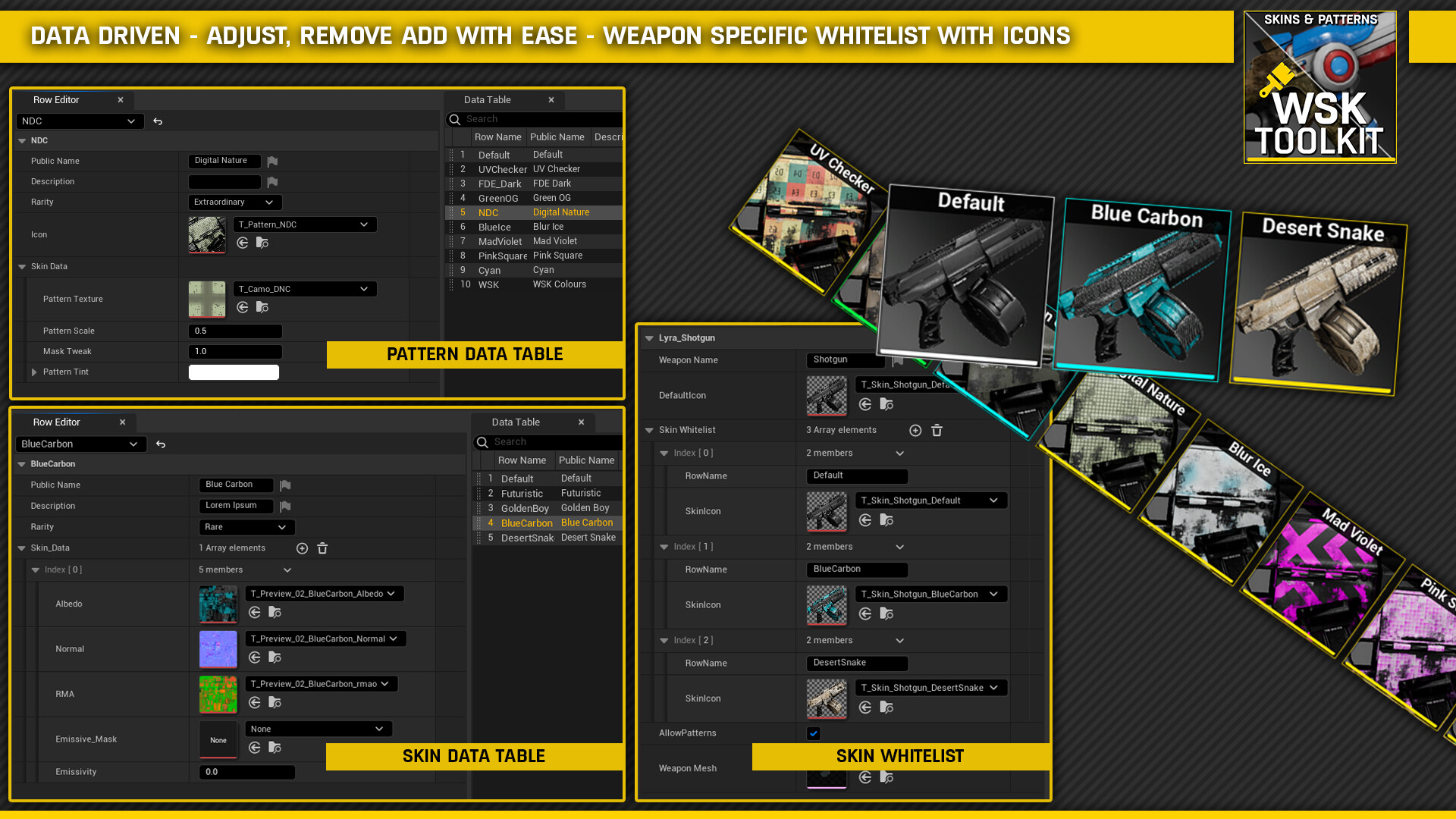 Dominik Seifert - Weapon Skin Toolkit [UE5]