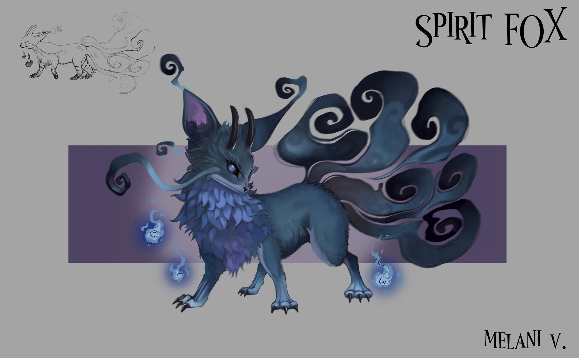 ArtStation - spirit fox