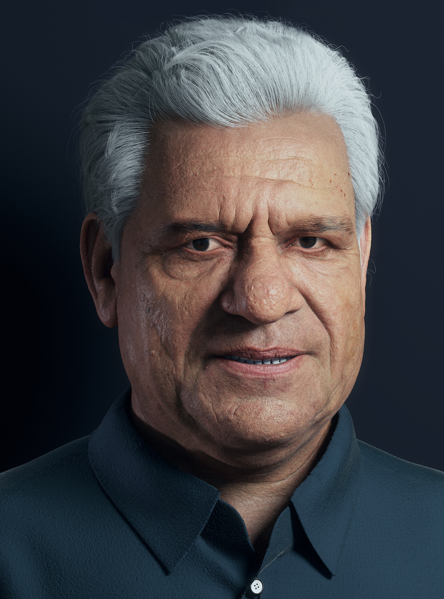 ArtStation - Portrait of a Legendry Indian Actor