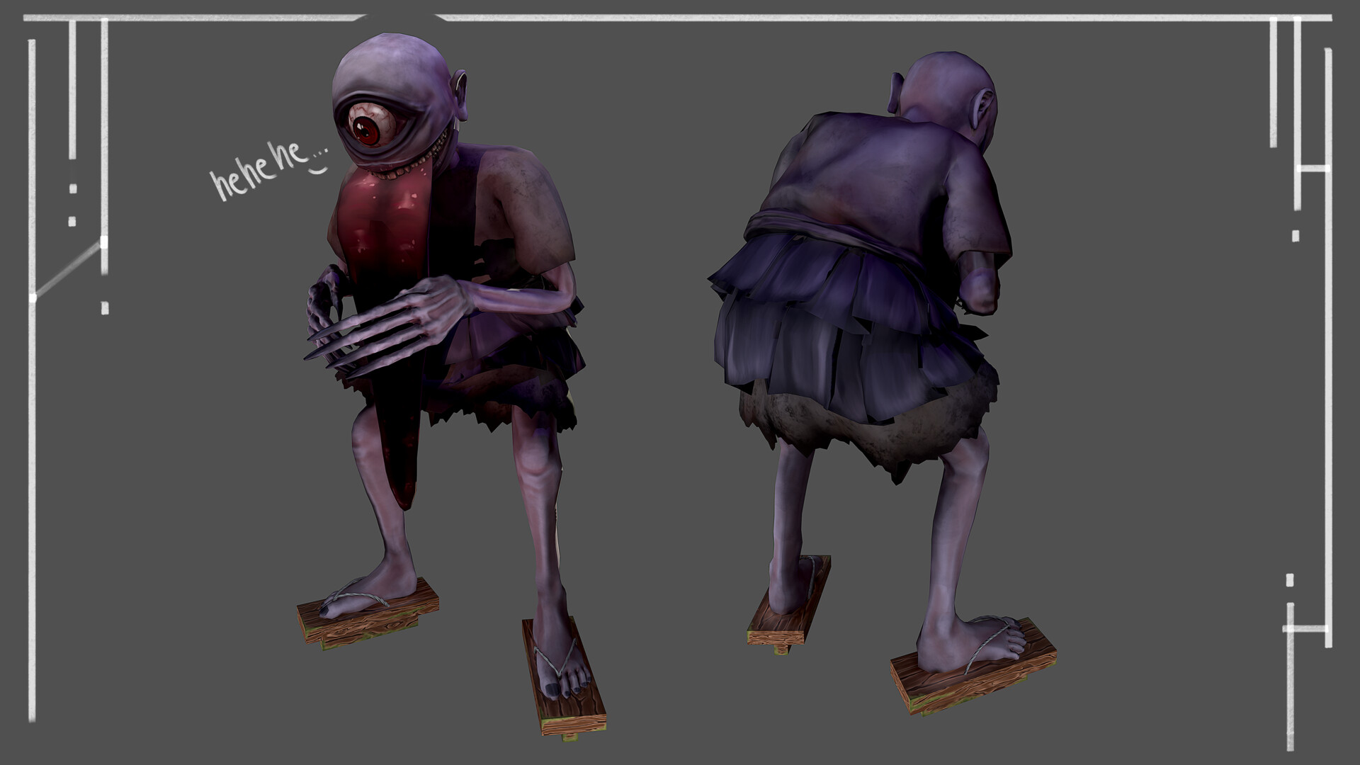 Michelle Janer - One-eyed Imp Fanart