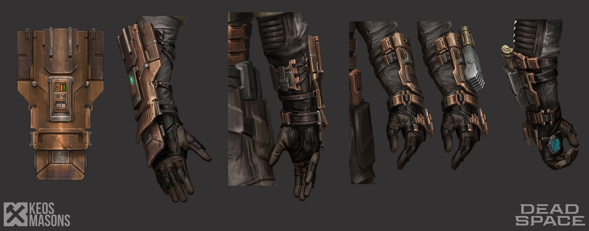 Daria Rashev - Isaac Clarke costume concepts