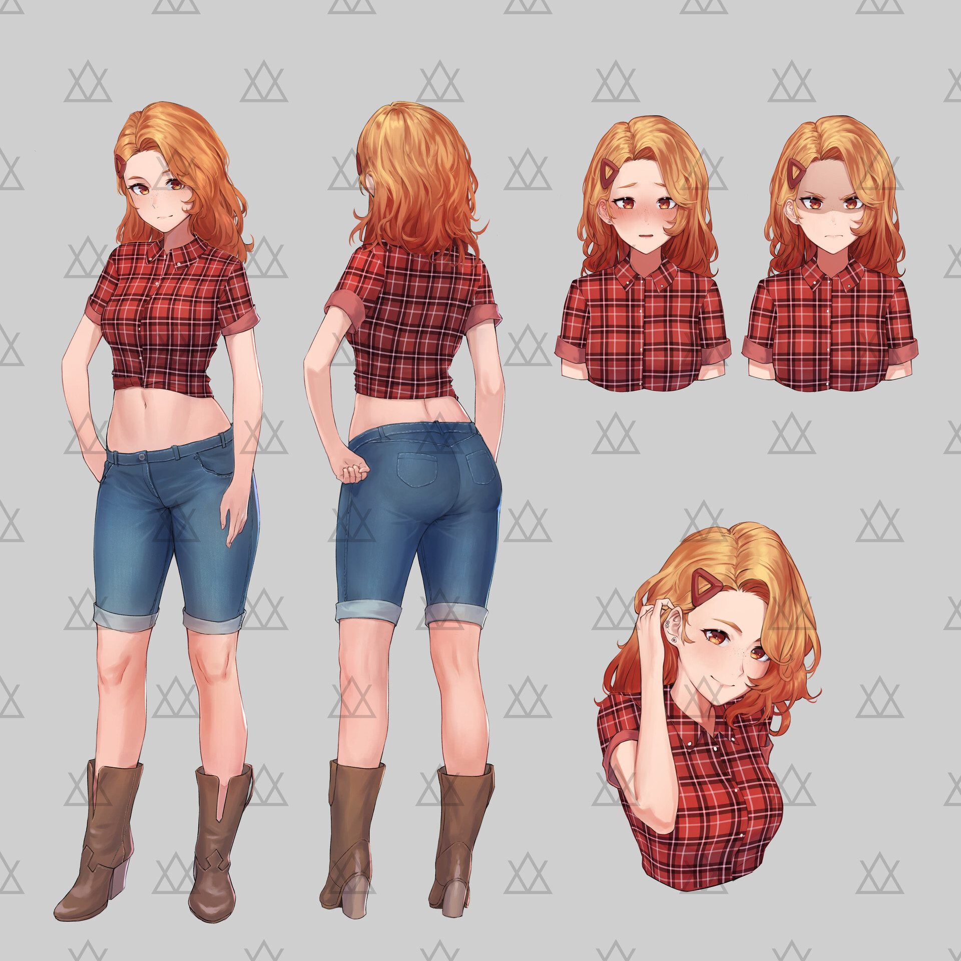 ArtStation - Character design - Anime Commission