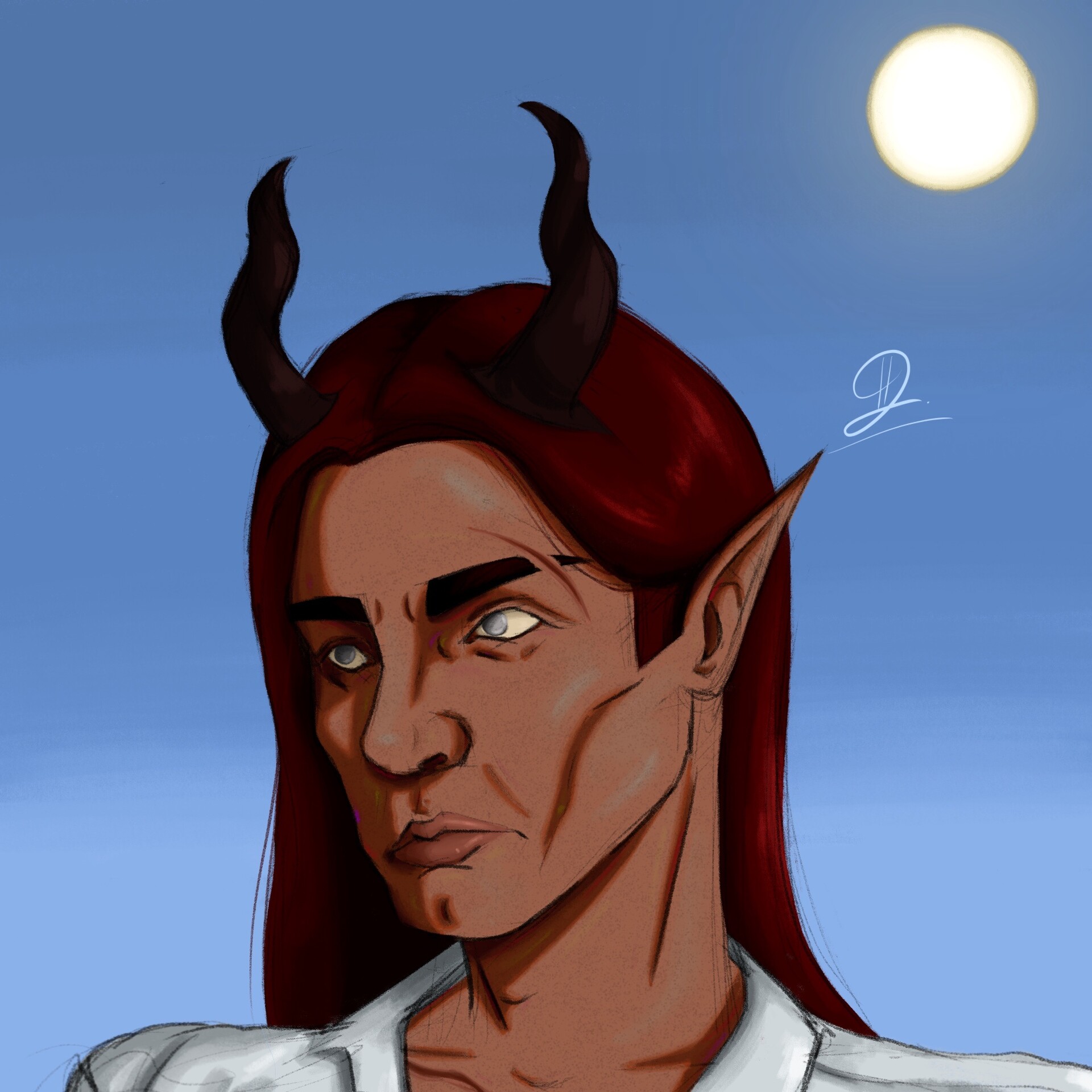 ArtStation - DnD Tiefling