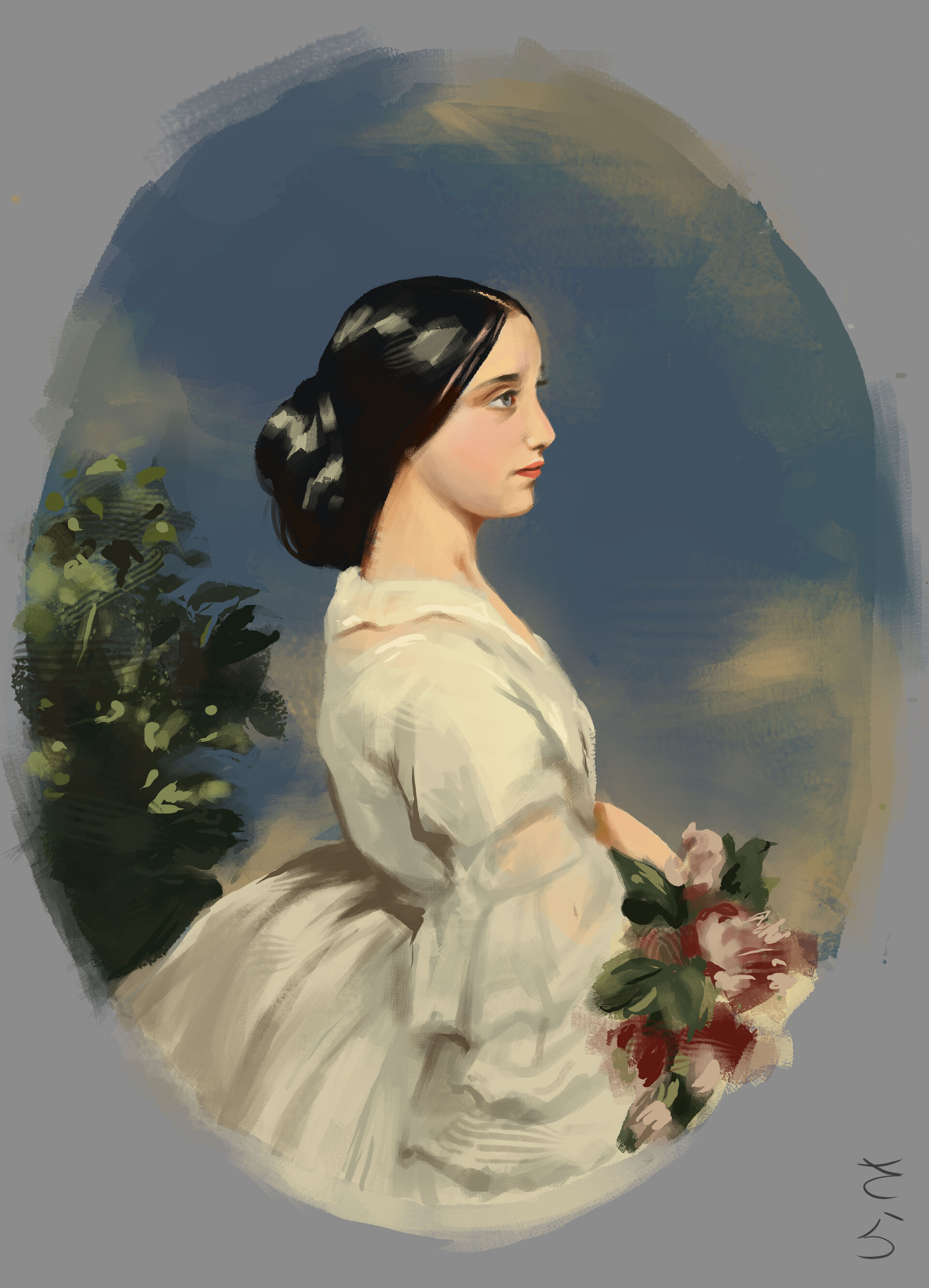 ArtStation - Franz Xaver Winterhalter master copy