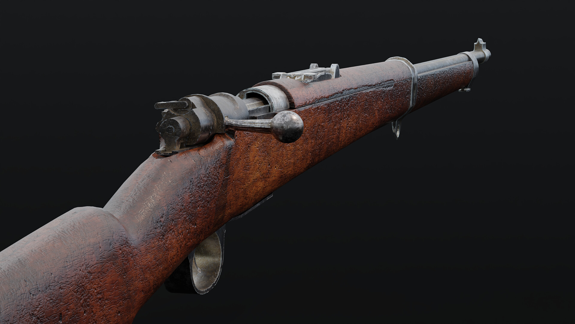 ArtStation - Old rifle