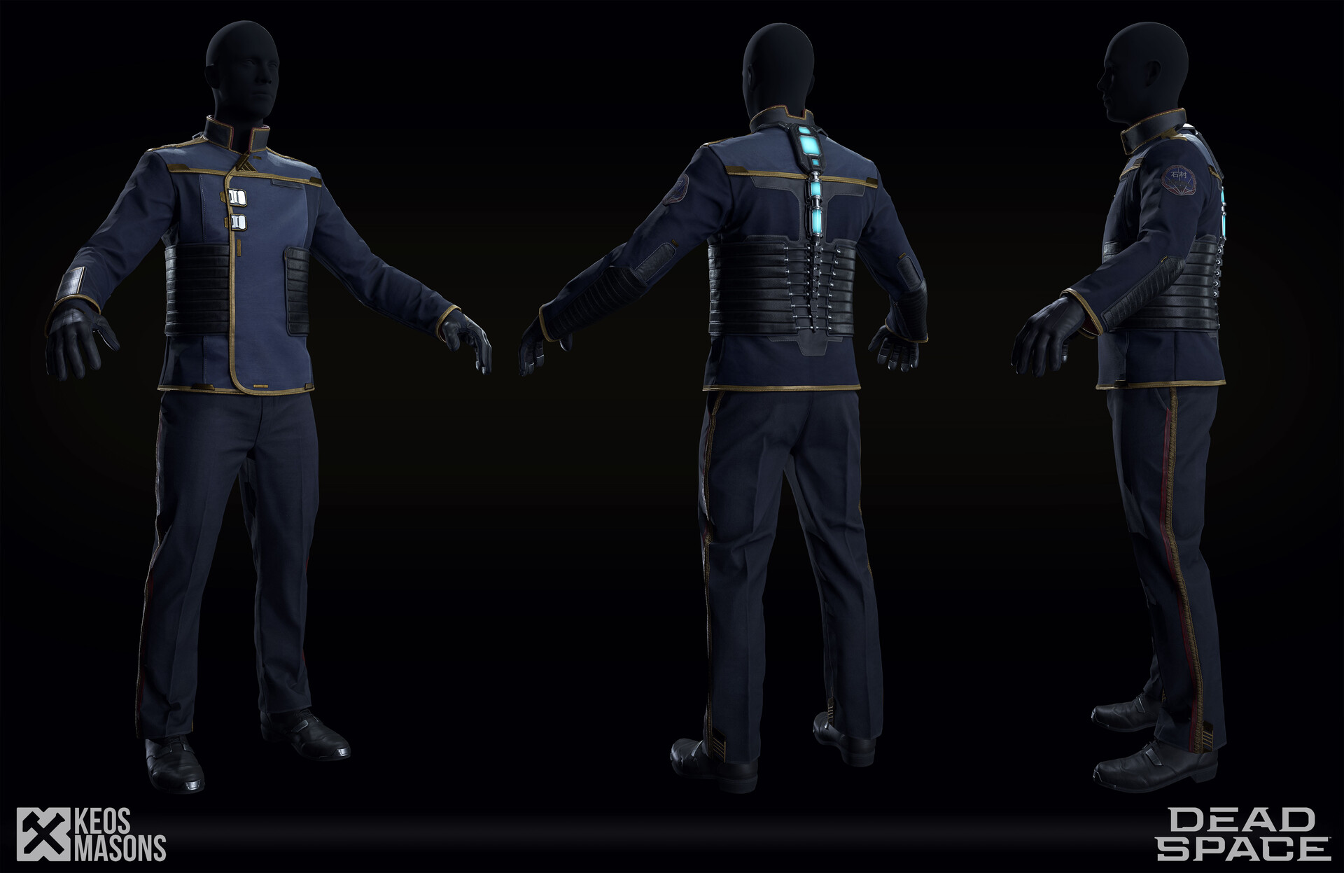 Antoine DI LORENZO - Dead Space Remake / Exec npc outfit