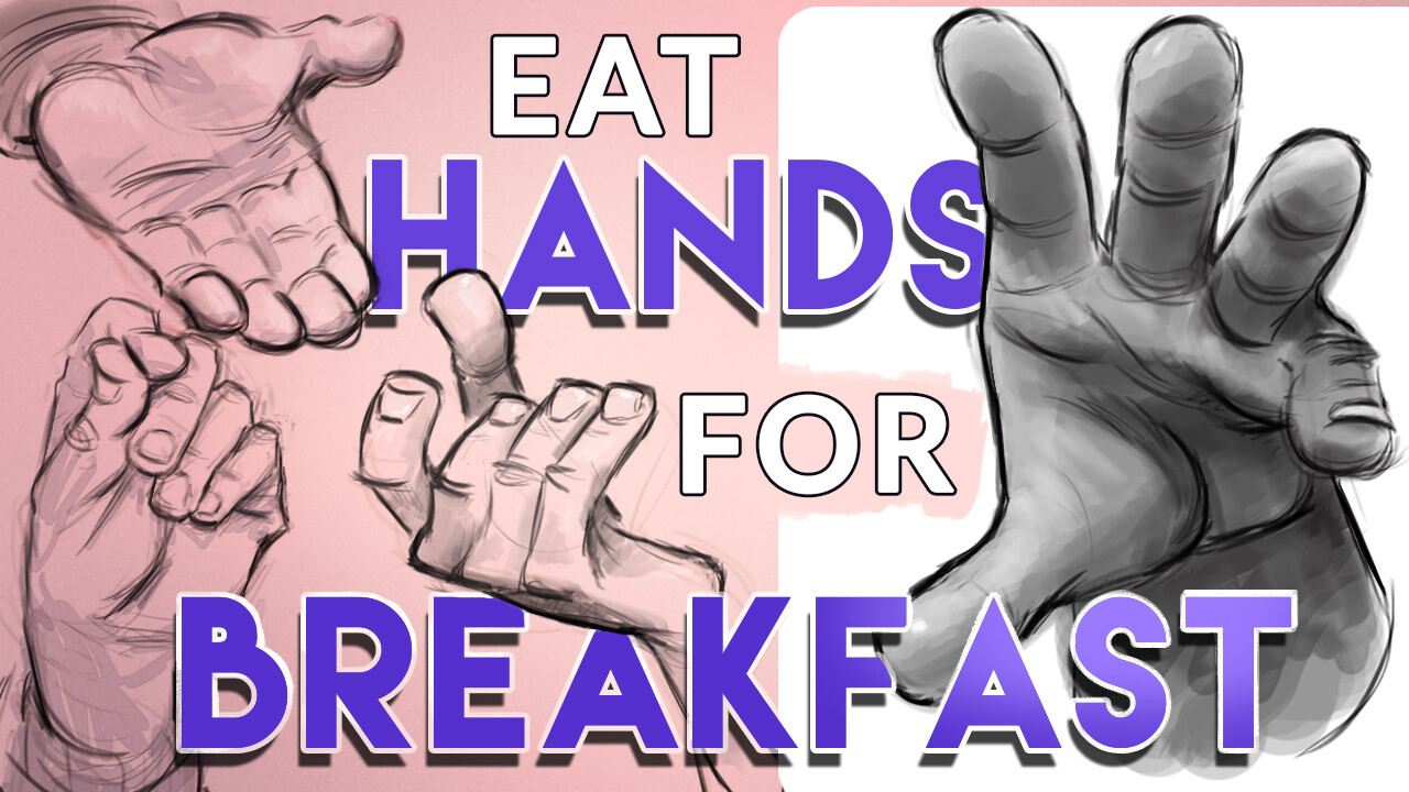 how to draw hand poses