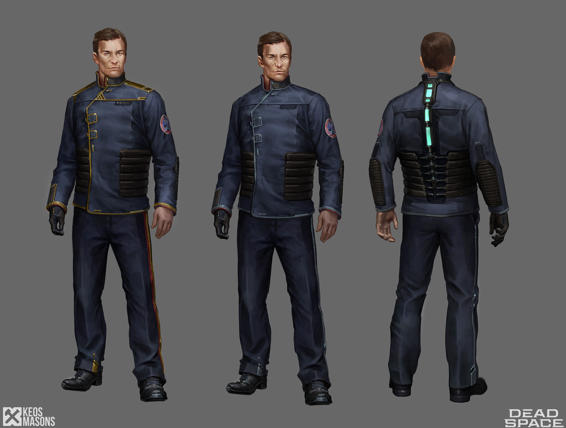 Daria Rashev - Dead Space NPCs concepts