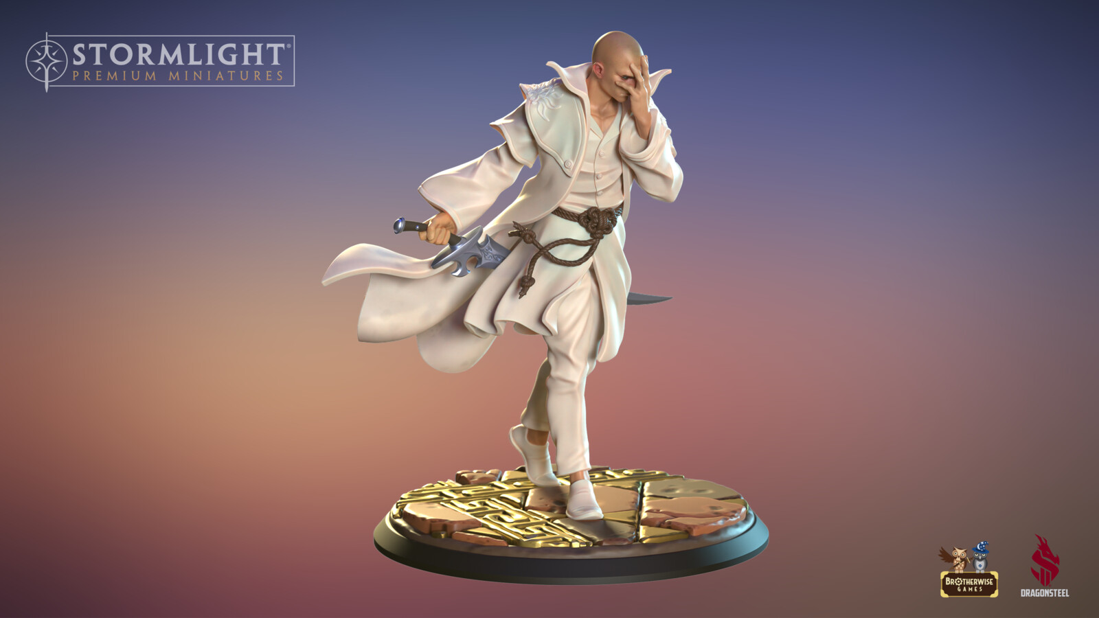 Iurie Barbaneagra - Stormlight Archive Miniatures: Assassin Szeth & Veil