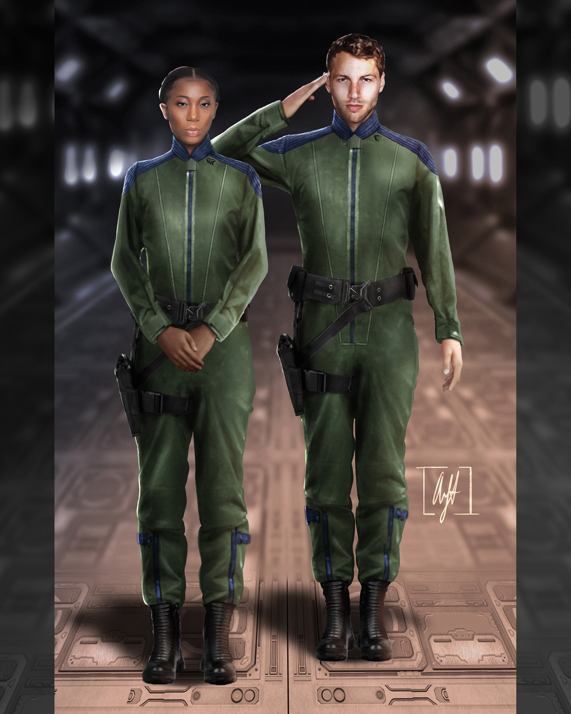 Andrew J Senn - Sol Defense Forces