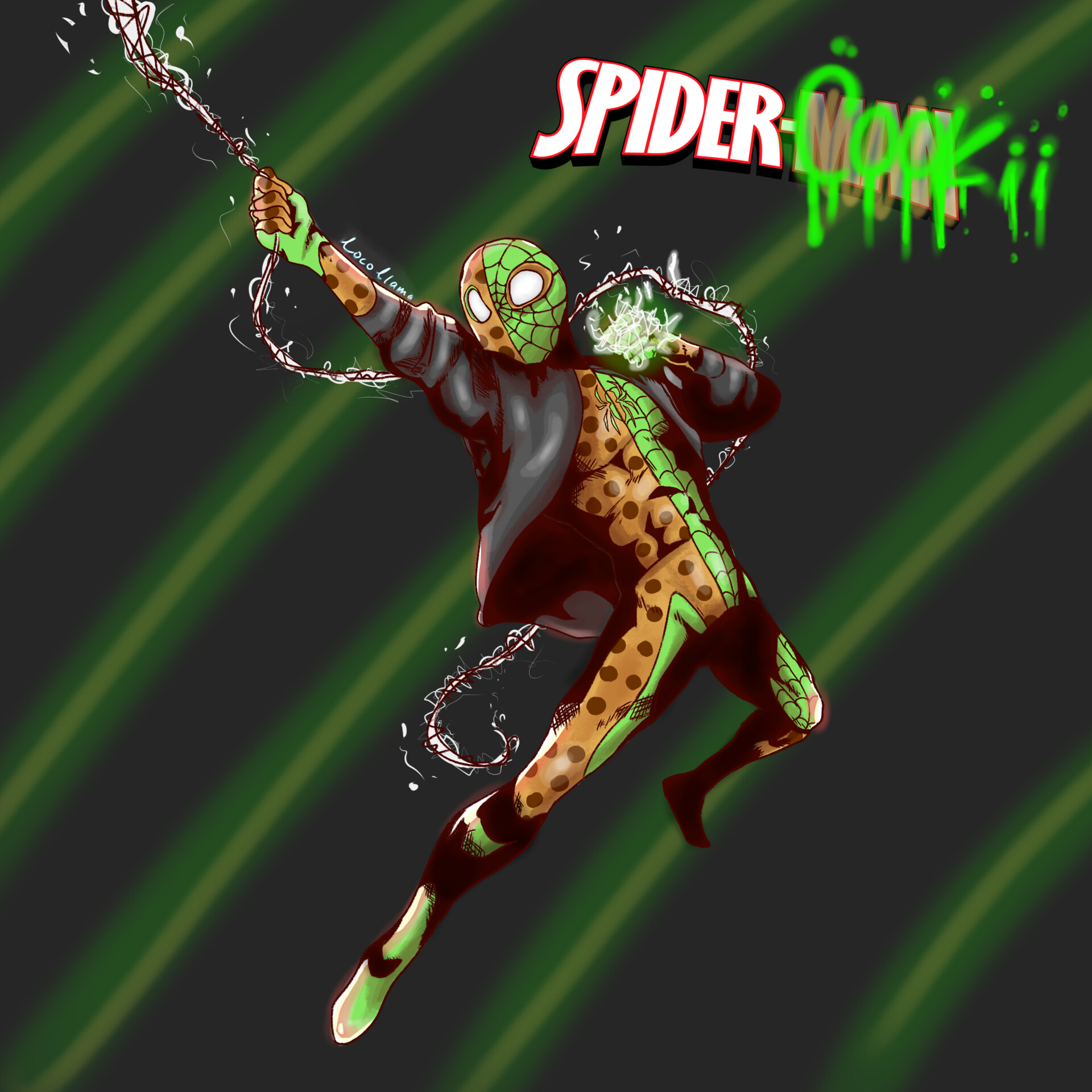 ArtStation - limecookii: Spider-cookii Fanart