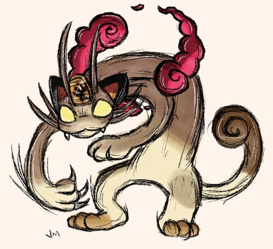 ArtStation - Meowth Vmax