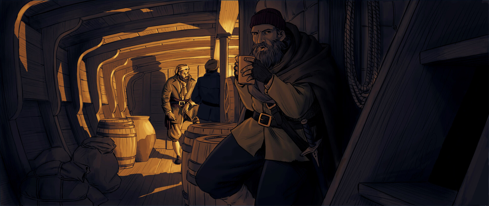 ArtStation - PIGAFETTA Graphic Novel