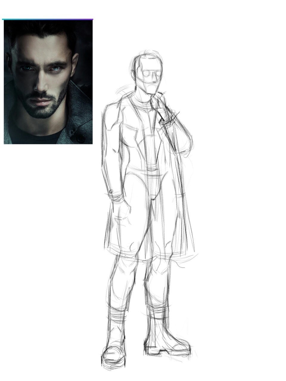 ArtStation - Character design: Nathaniel