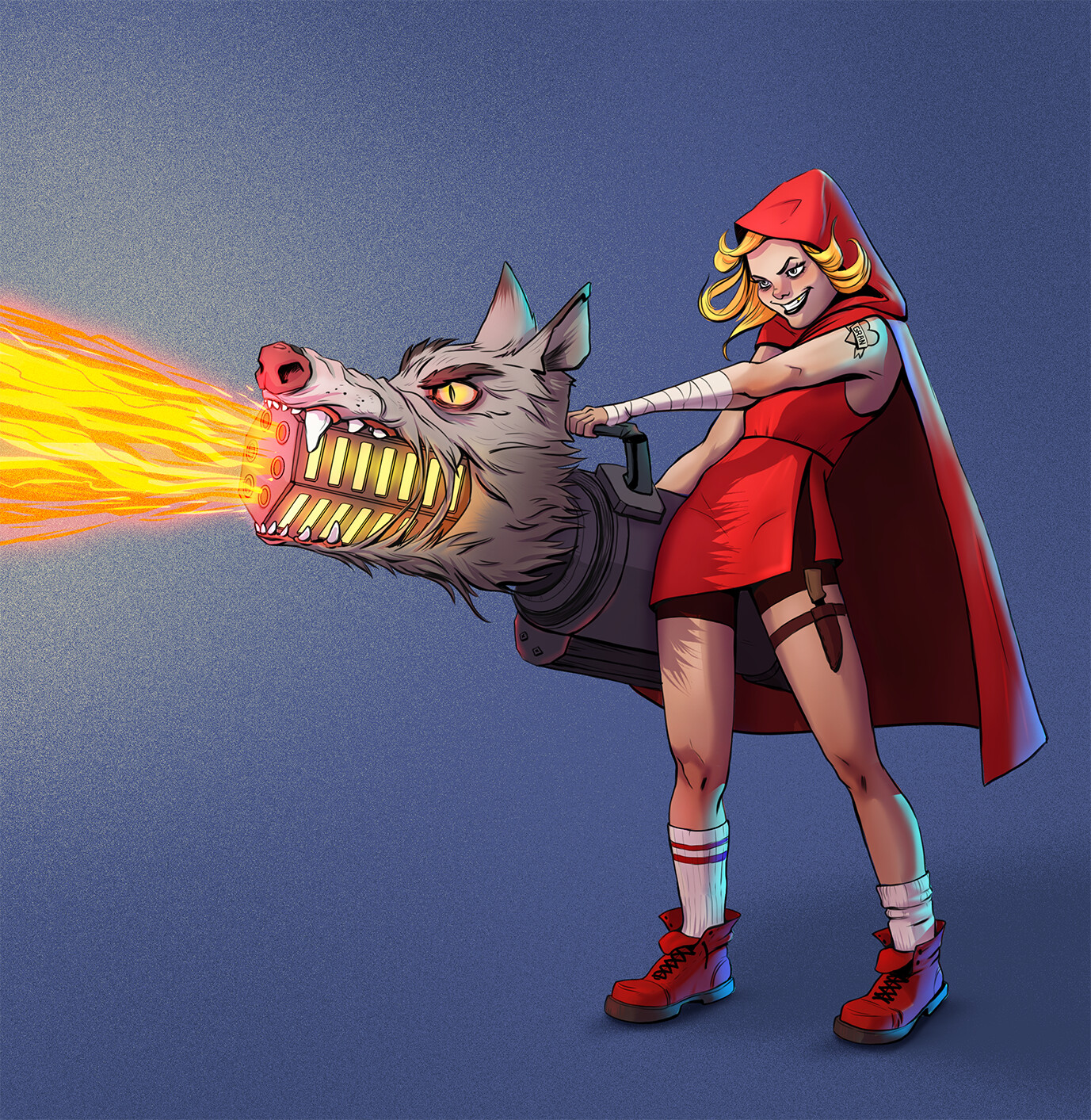 ArtStation - Little Red Riding Hood