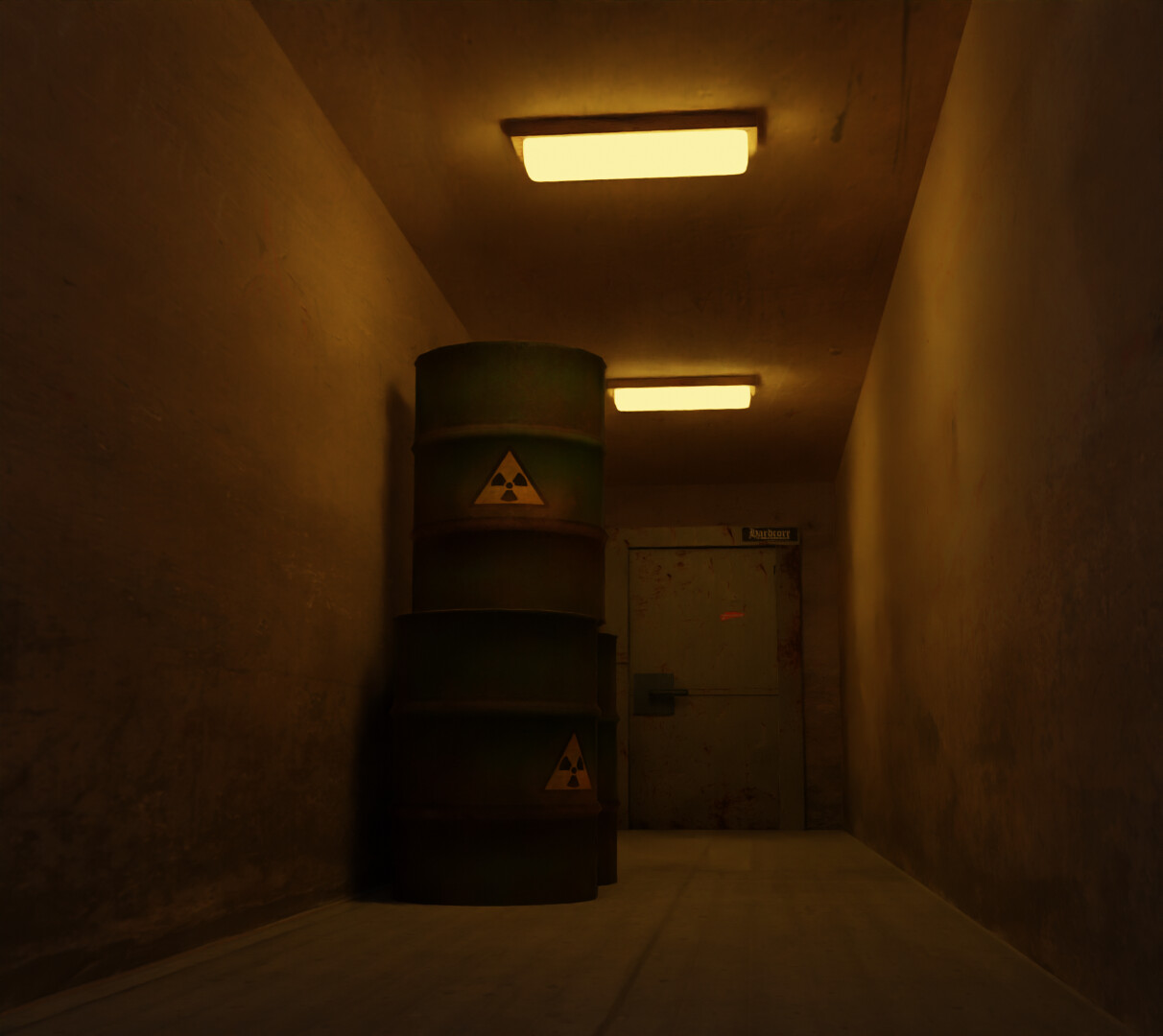 ArtStation - Section 3 - Spooky Corridor - UV Mapping