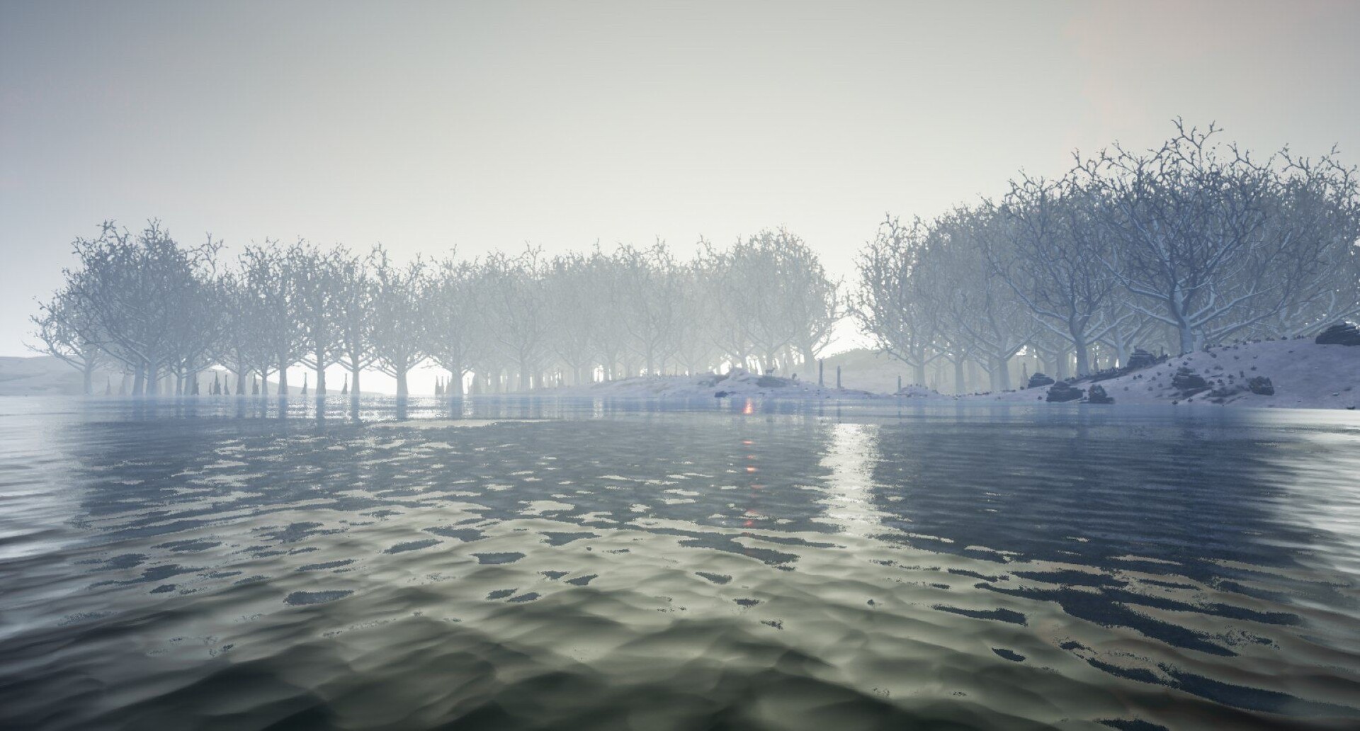 ArtStation - Snowy game environment