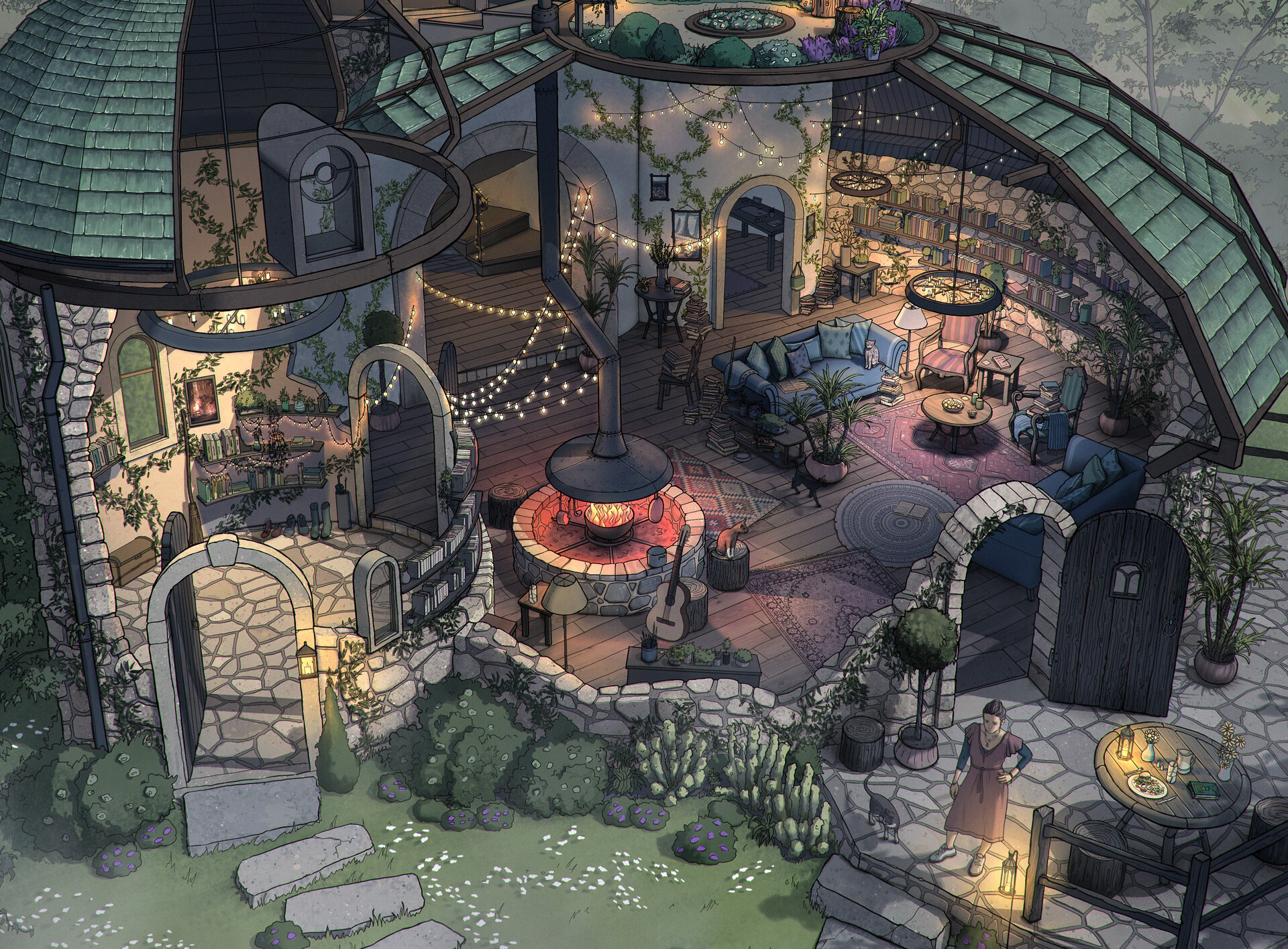 ArtStation - Herbalist's Home