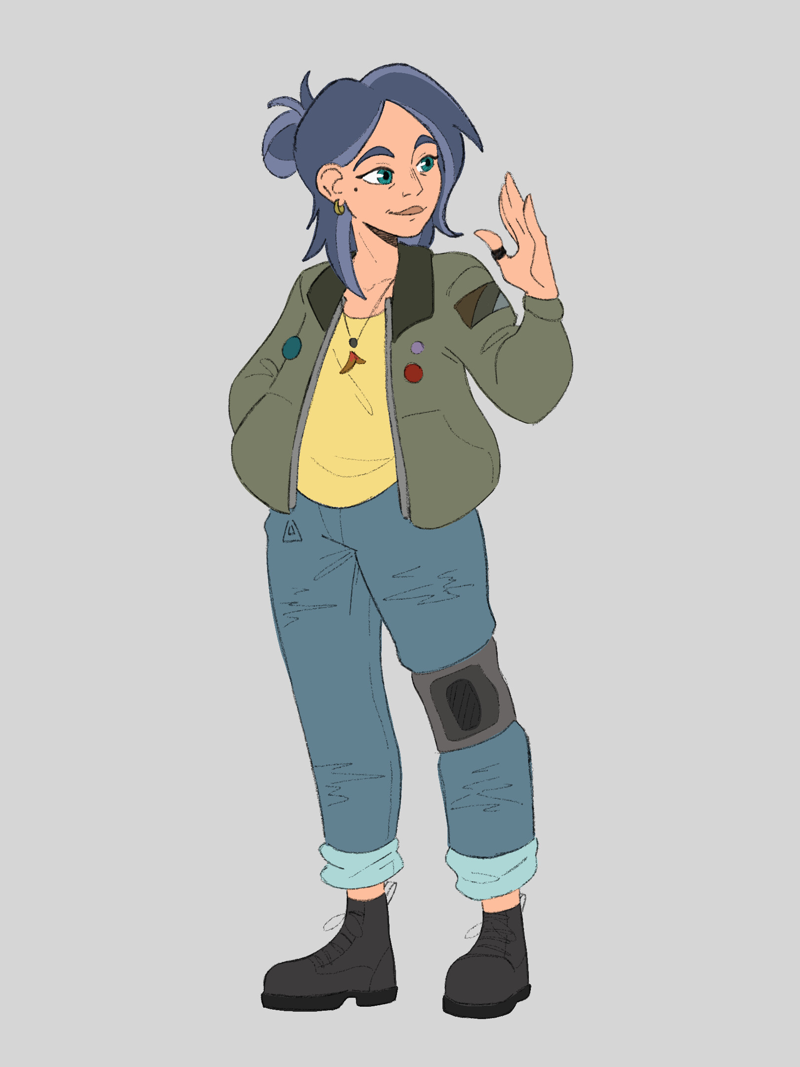 ArtStation - "Mom RPG" character designs