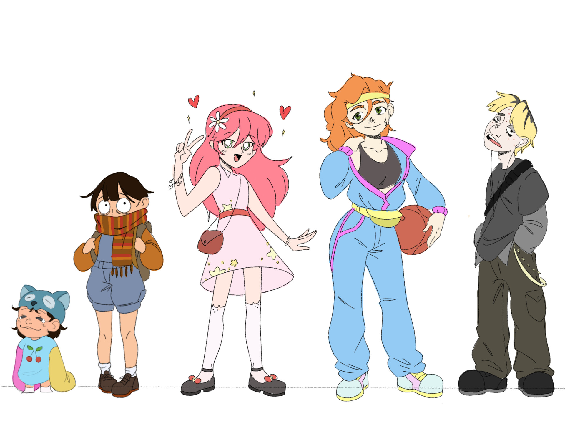 ArtStation - "Mom RPG" concept kids