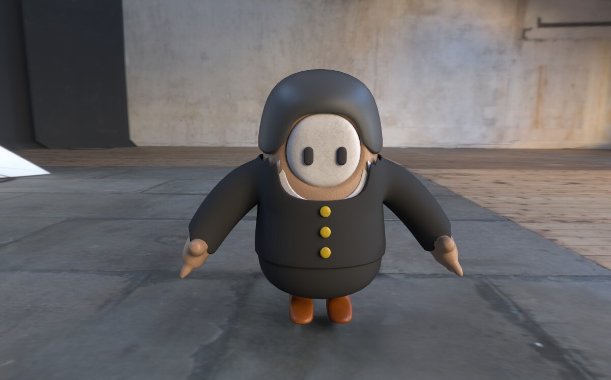ArtStation - Shigeo Kageyama (Fall Guys Style)